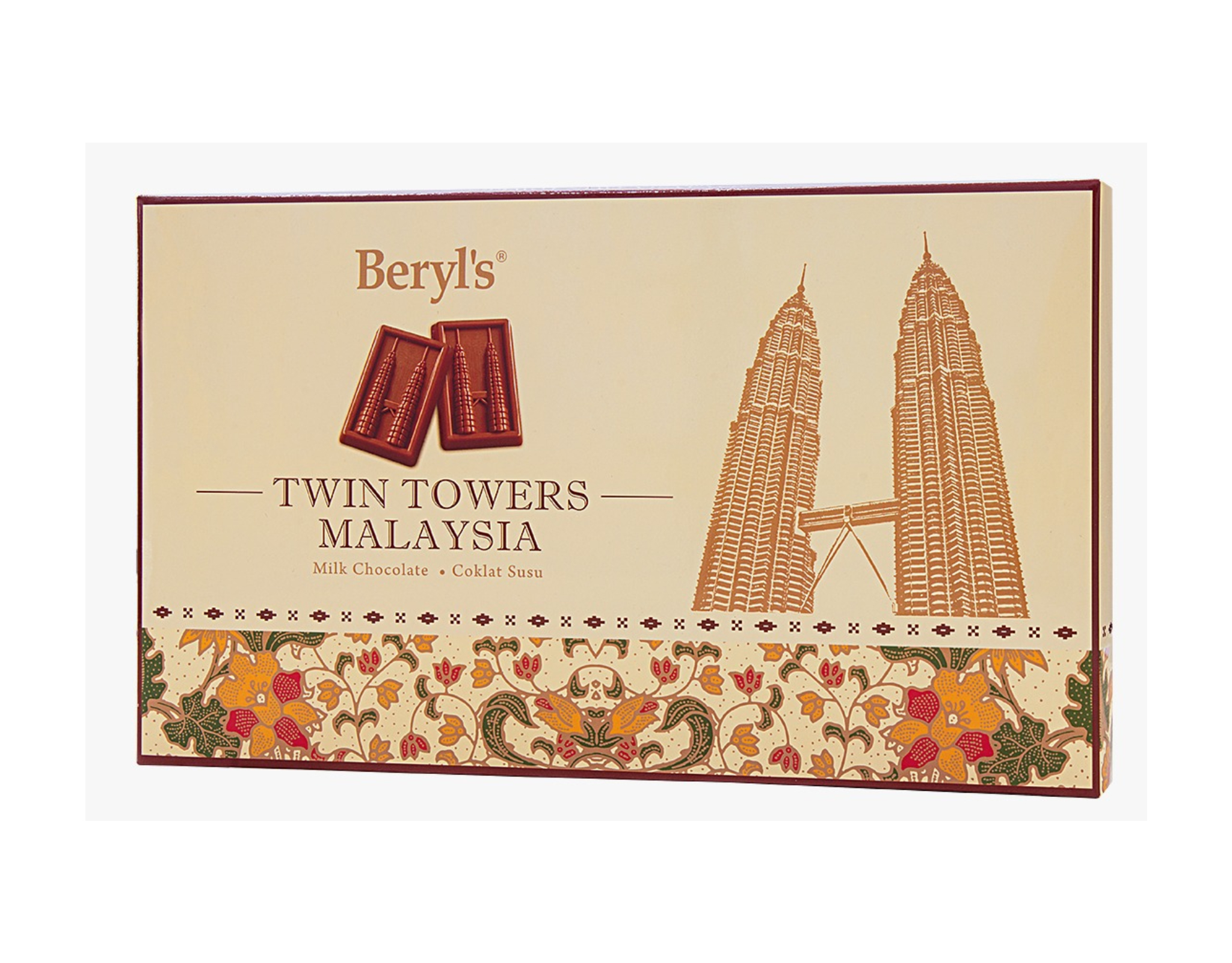 Beryl's Twin Towers Malaysia Milk Chocolate | myaeon2go