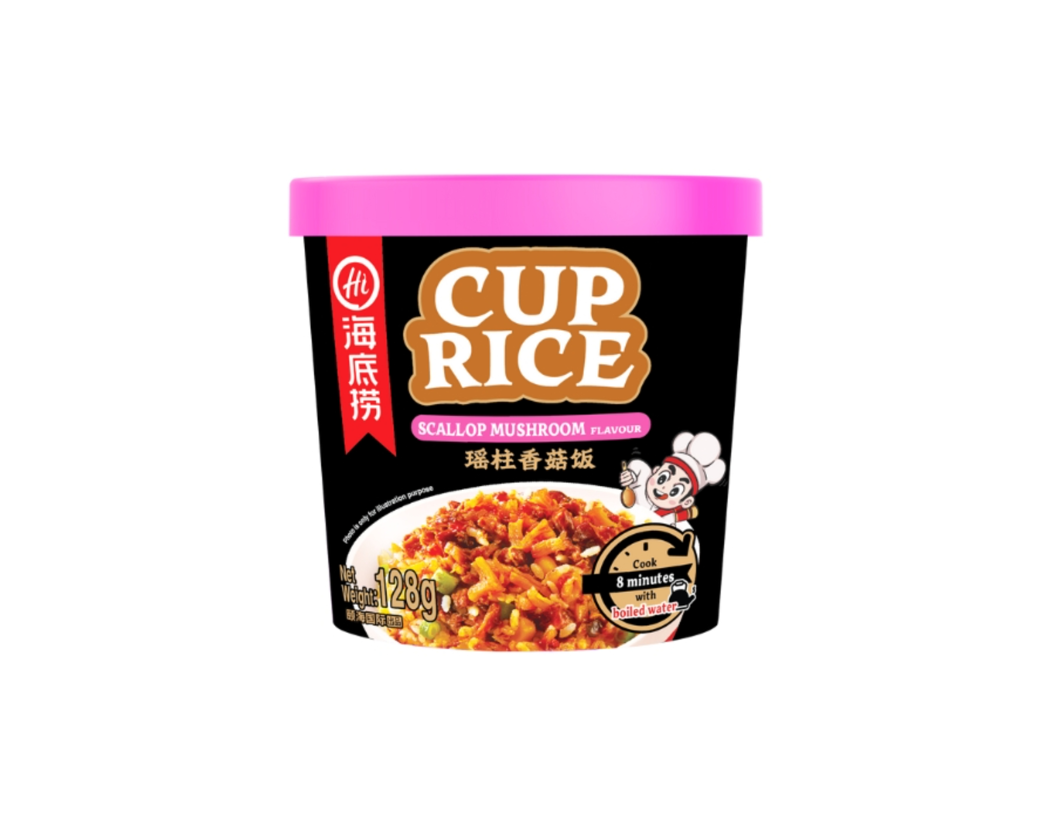 Haidilao Instant Rice Scallop Mushroom Flavour | myaeon2go