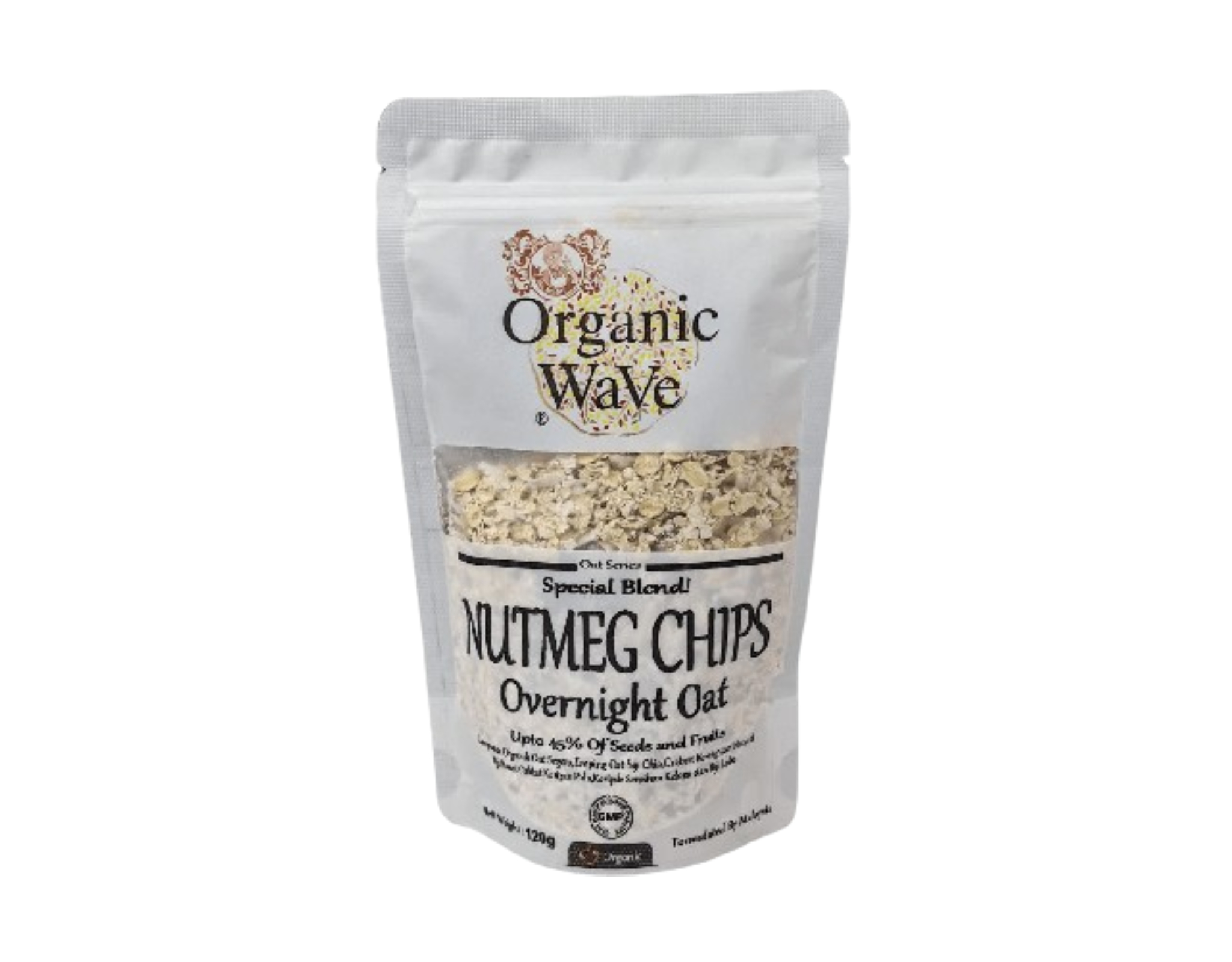Mamami Organic Wave Over Night Oats With Nutmeg Chips | myaeon2go