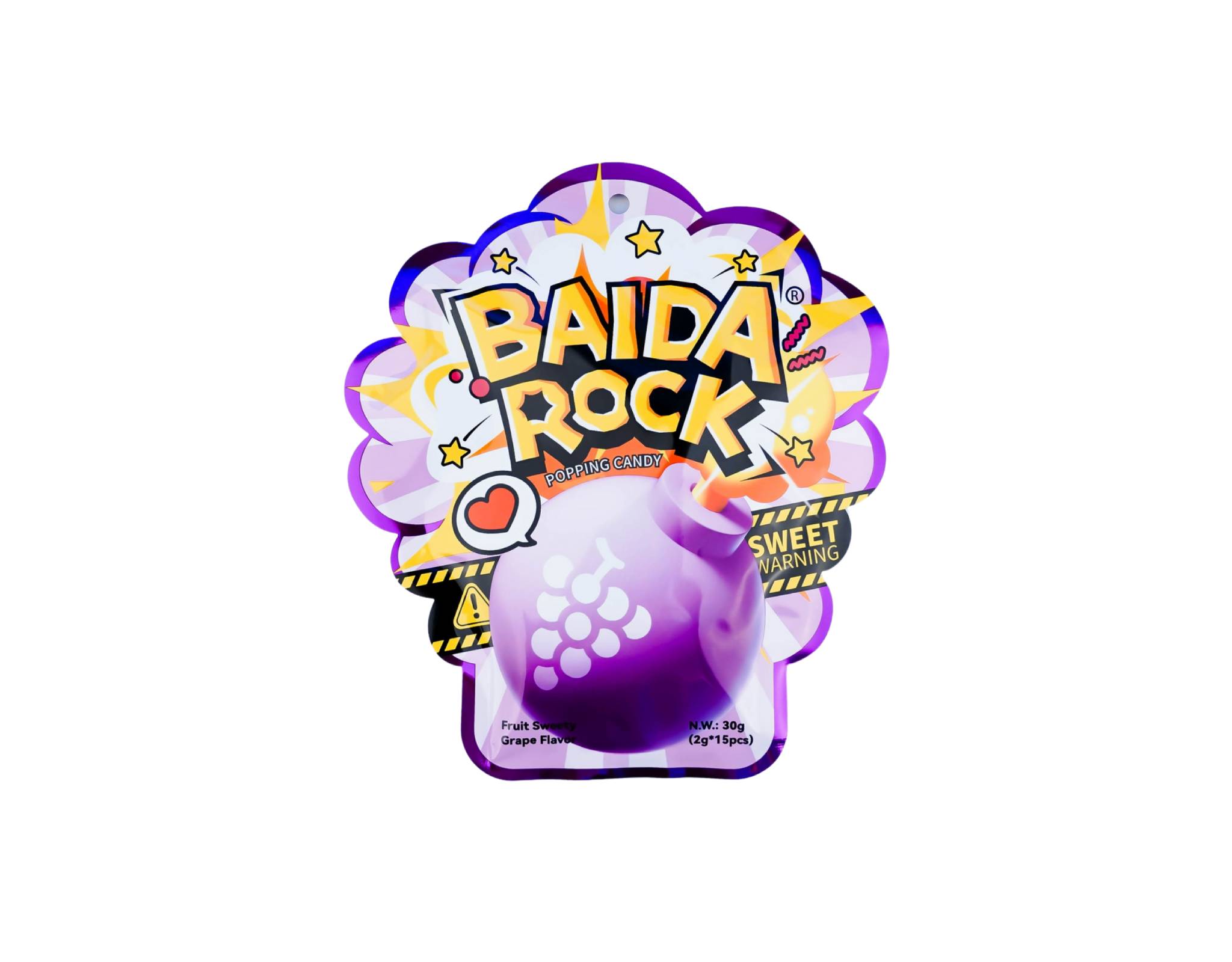 Baida Rock Popping Candy Grape | myaeon2go