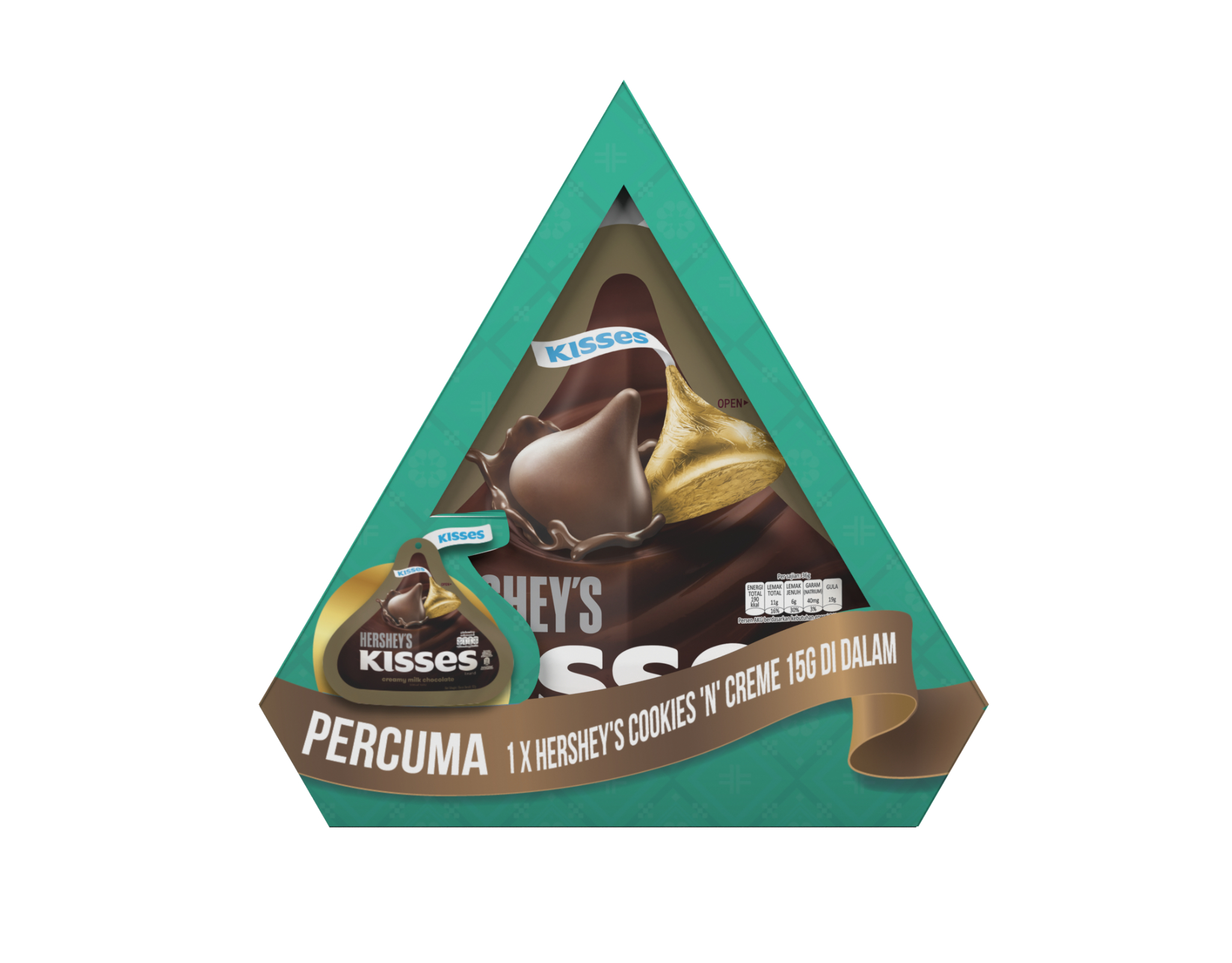 Hershey's Kisses Creamy Milk Raya Pack | myaeon2go