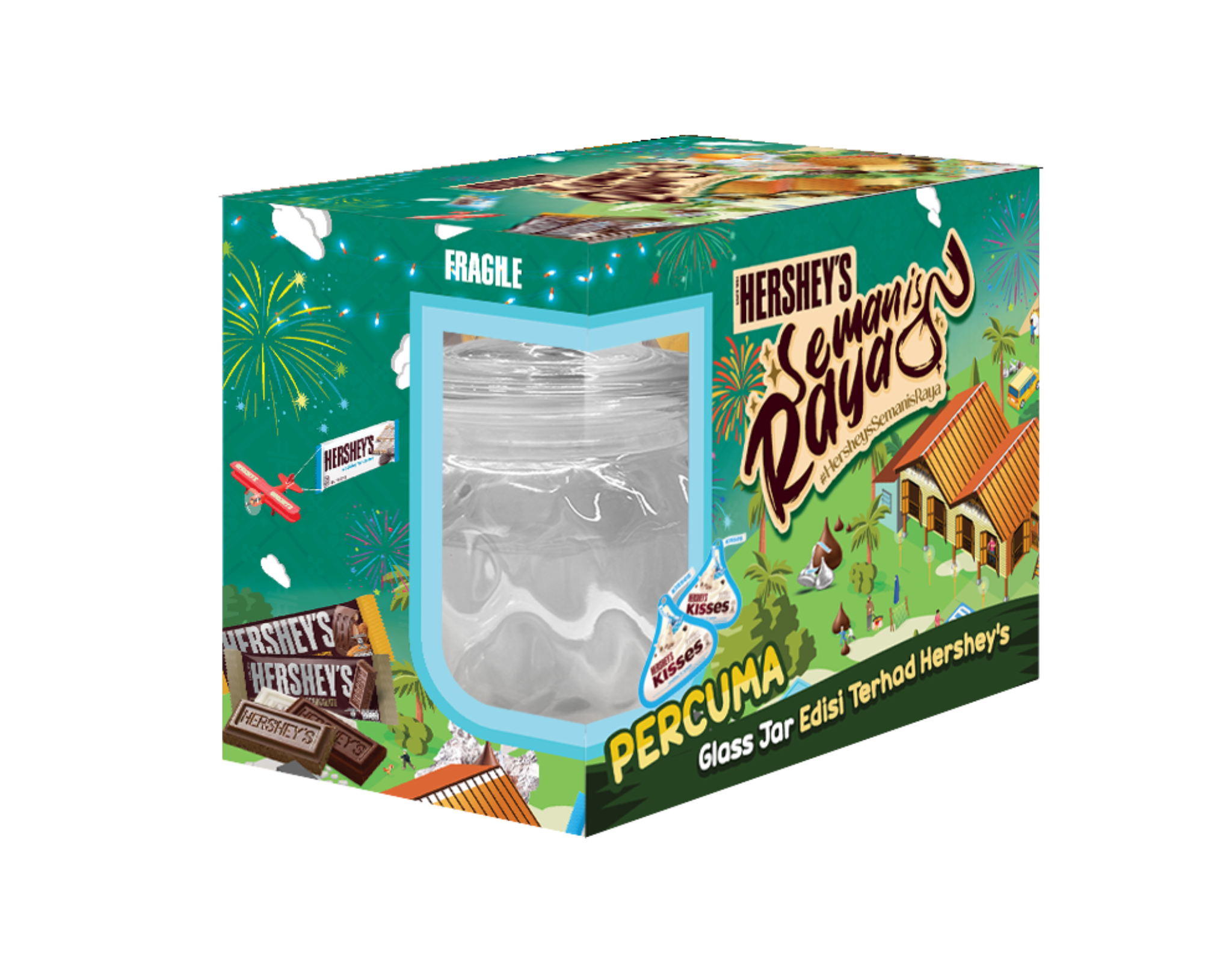 Hershey's Kisses Cookies & Creme Raya Pack | myaeon2go