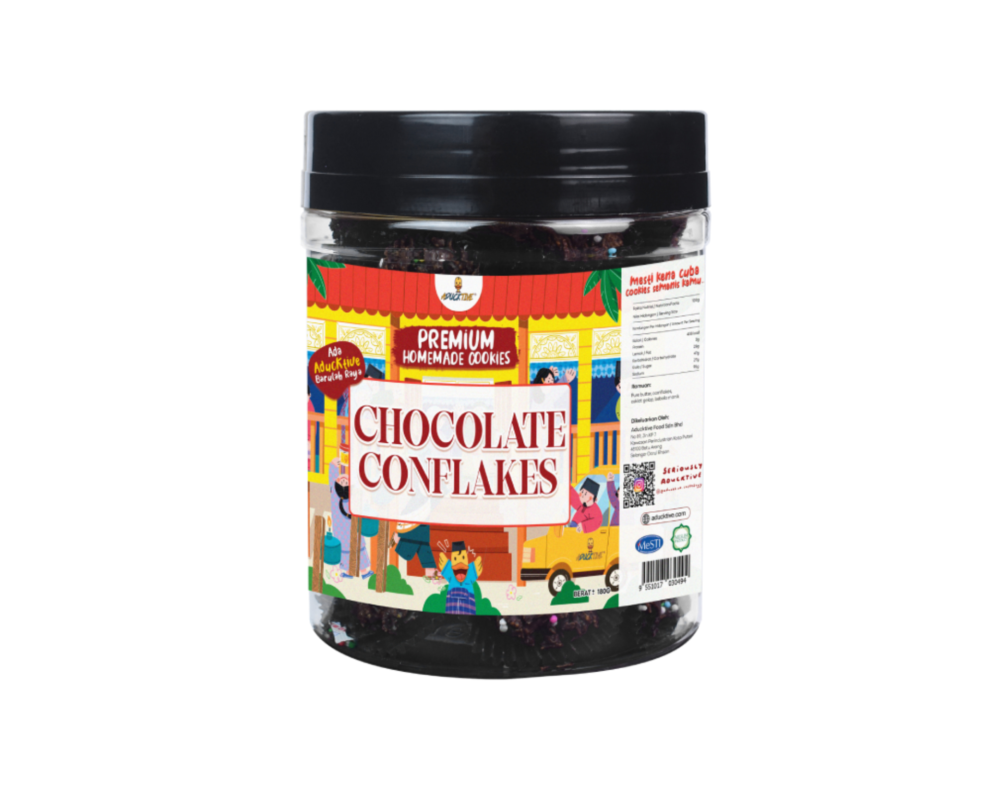 Aducktive Chocolate Cornflakes Bottle | myaeon2go