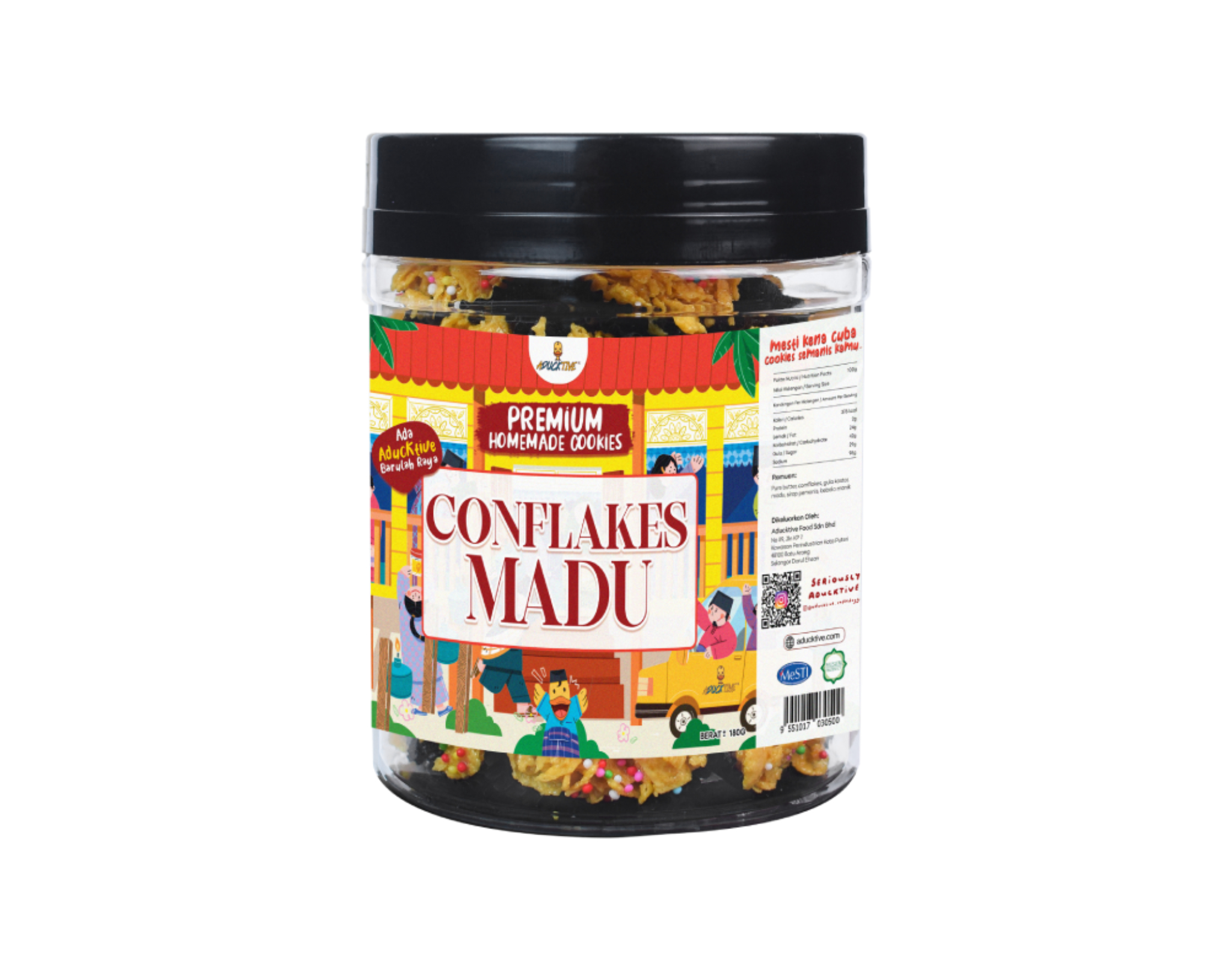 Aducktive Cornflakes Madu Bottle | myaeon2go