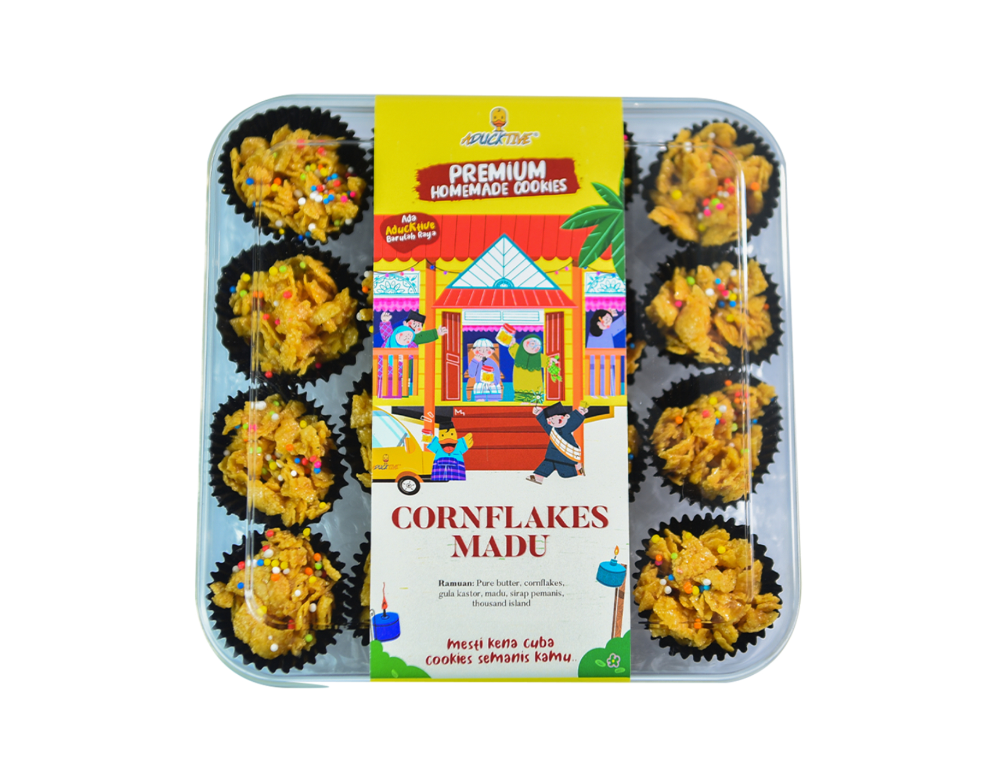 Aducktive Cornflakes Madu Tray | myaeon2go