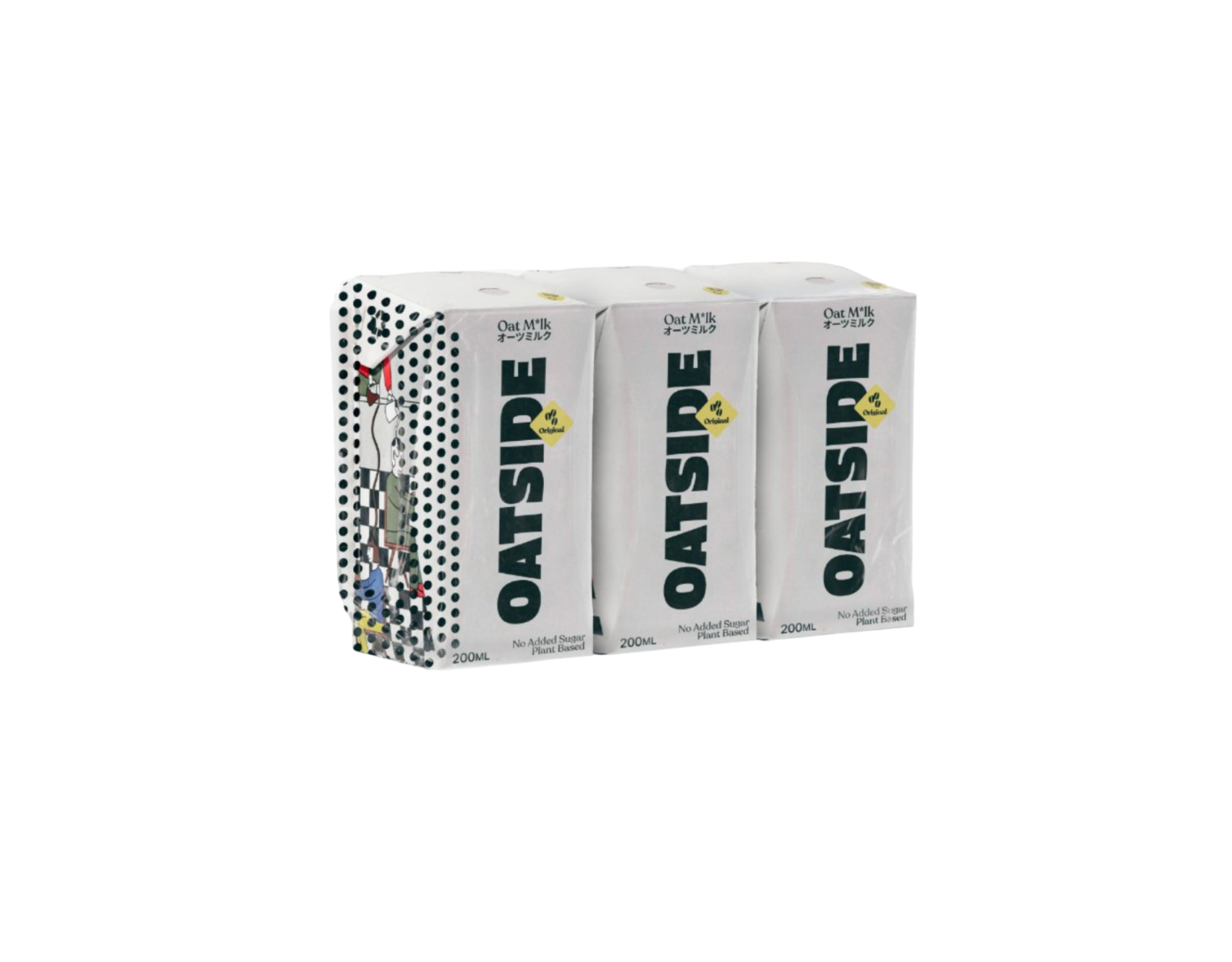 Oatside Plain Oat Milk 200ml – Creamy Plant-Based Drink