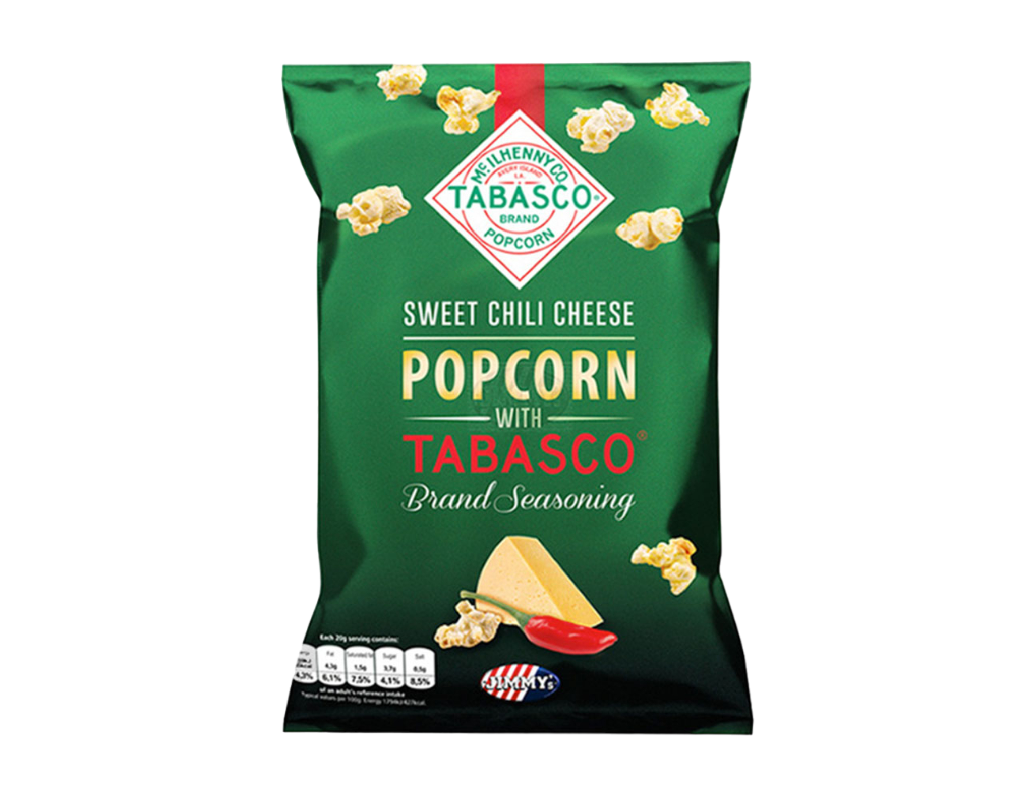 Jimmy's Popcorn Tabasco Sweet Chili Cheese | myaeon2go