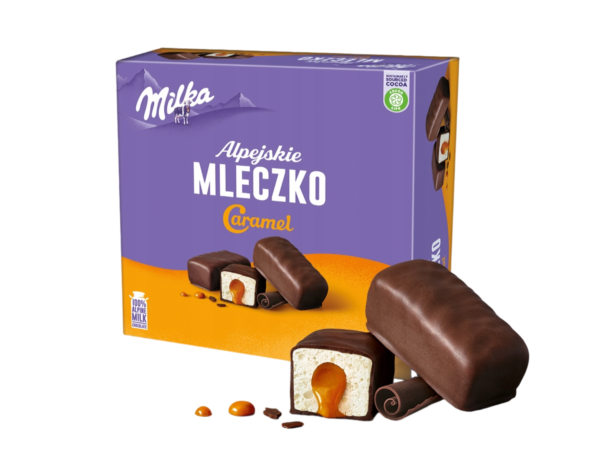 Milka Glazed Marsmallows With Caramel | myaeon2go