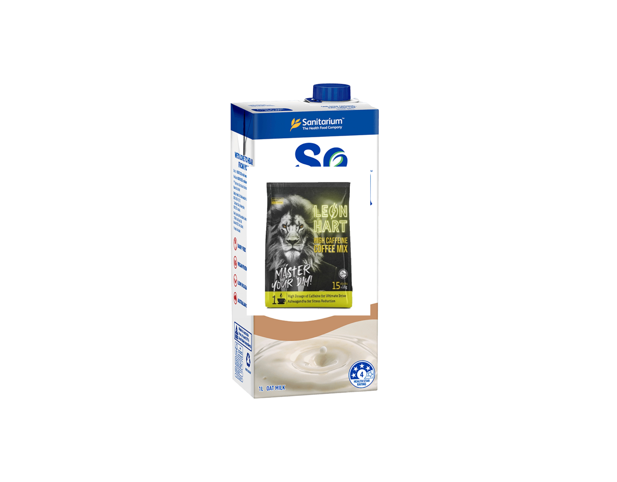 Leon Hart 3 In 1 High Caffeine Coffee Mix | myaeon2go