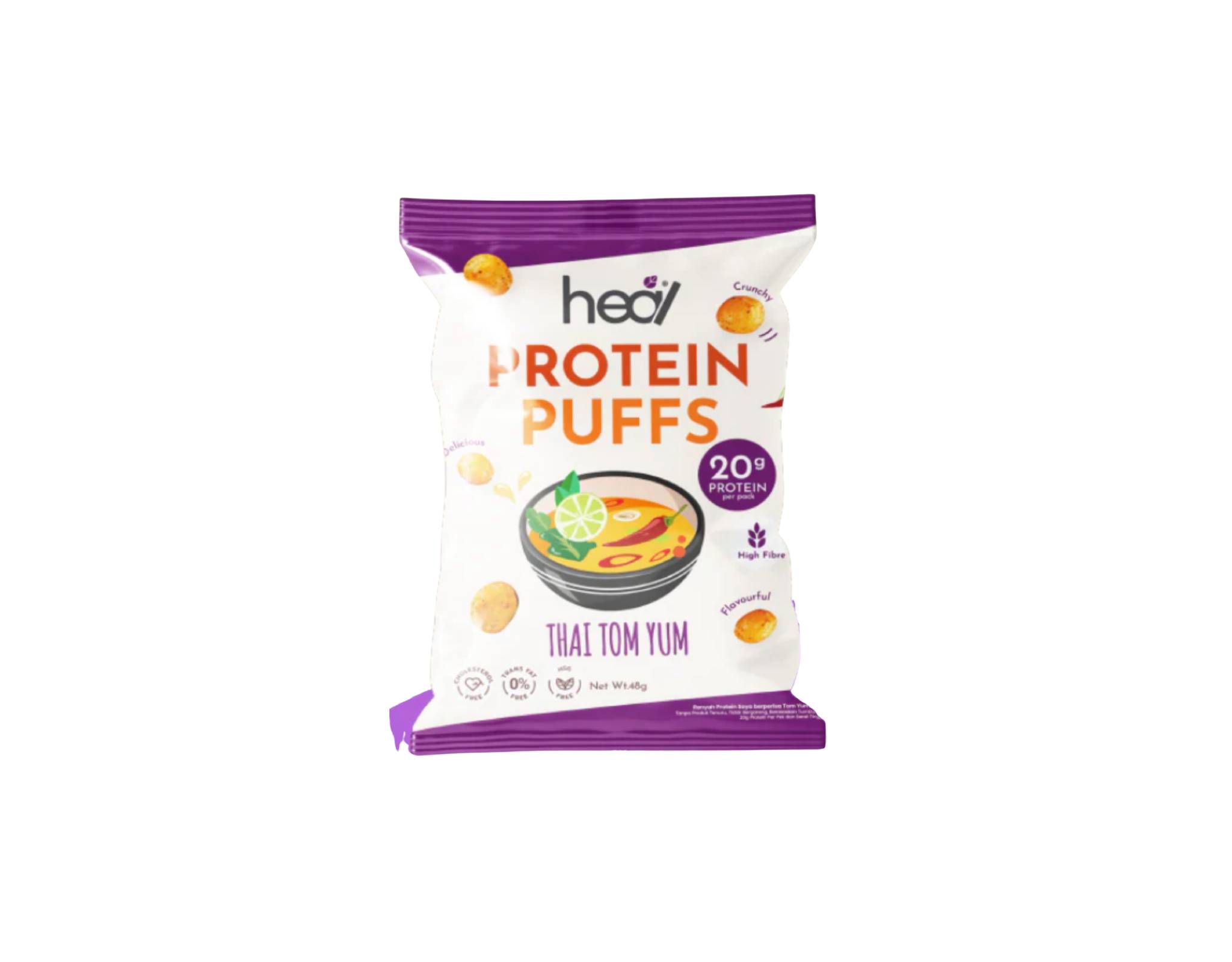 Heal Thai Tom Yam Protein Puff | myaeon2go