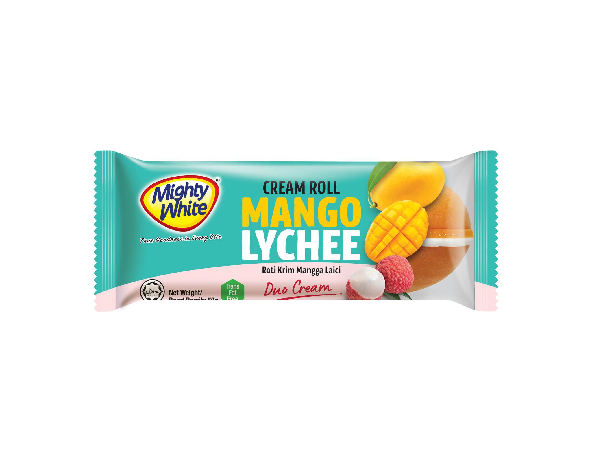 Mighty White Cream Roll Mango Lychee | myaeon2go