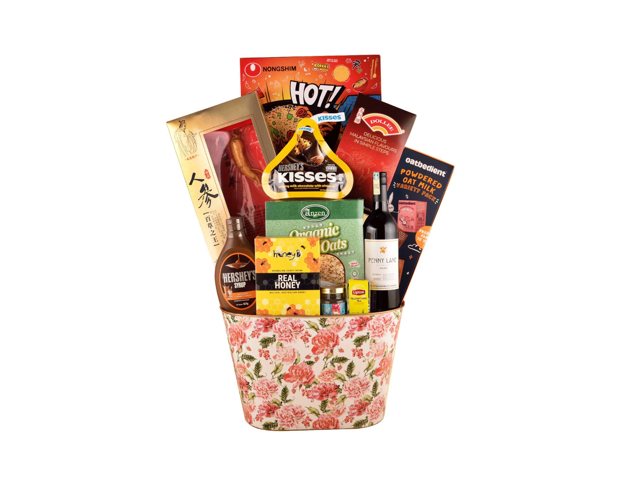 CNY Basket Hamper RM218 Blooming