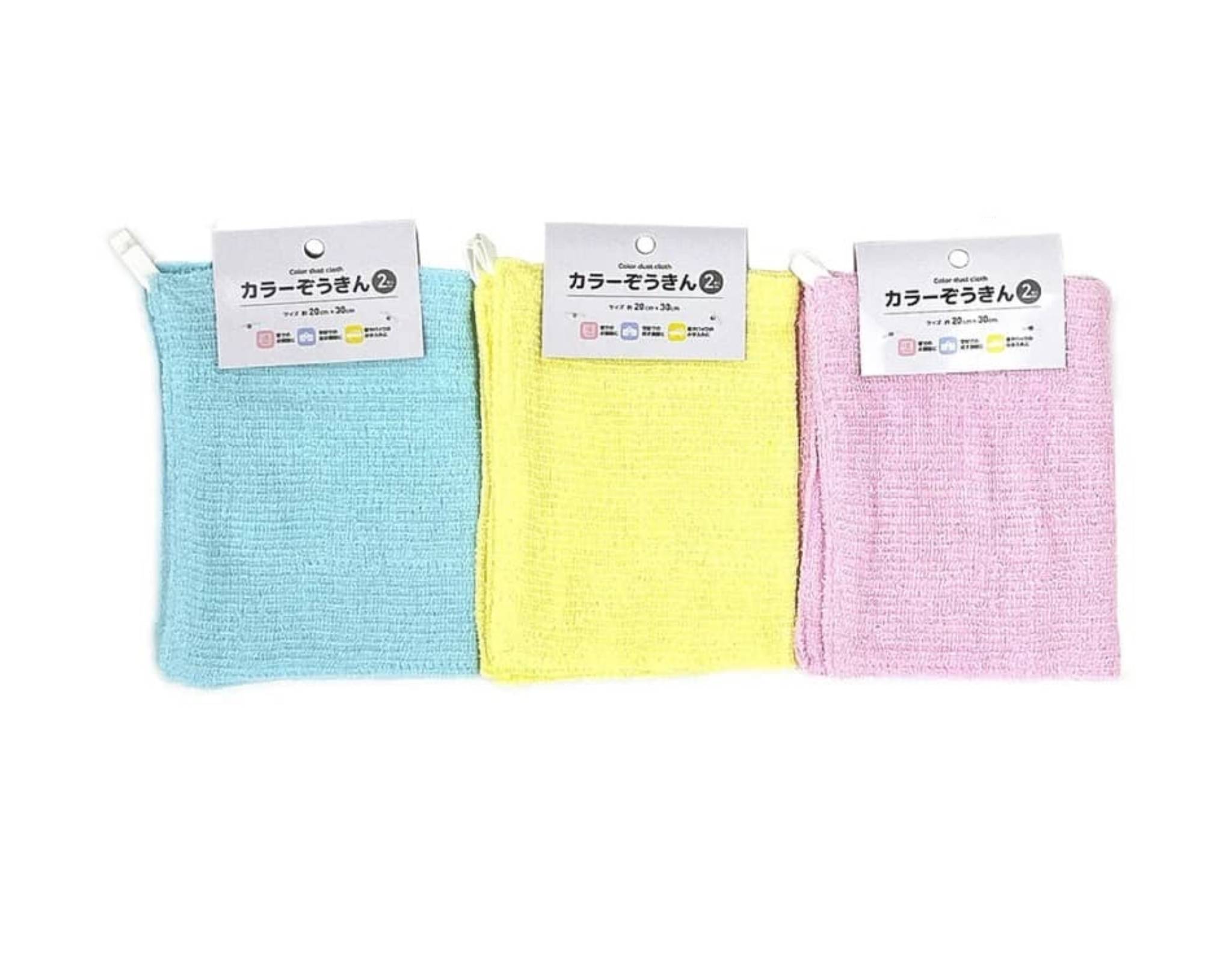 Daiso [SELECTED RANDOMLY] Colour Dust Cloth | myaeon2go