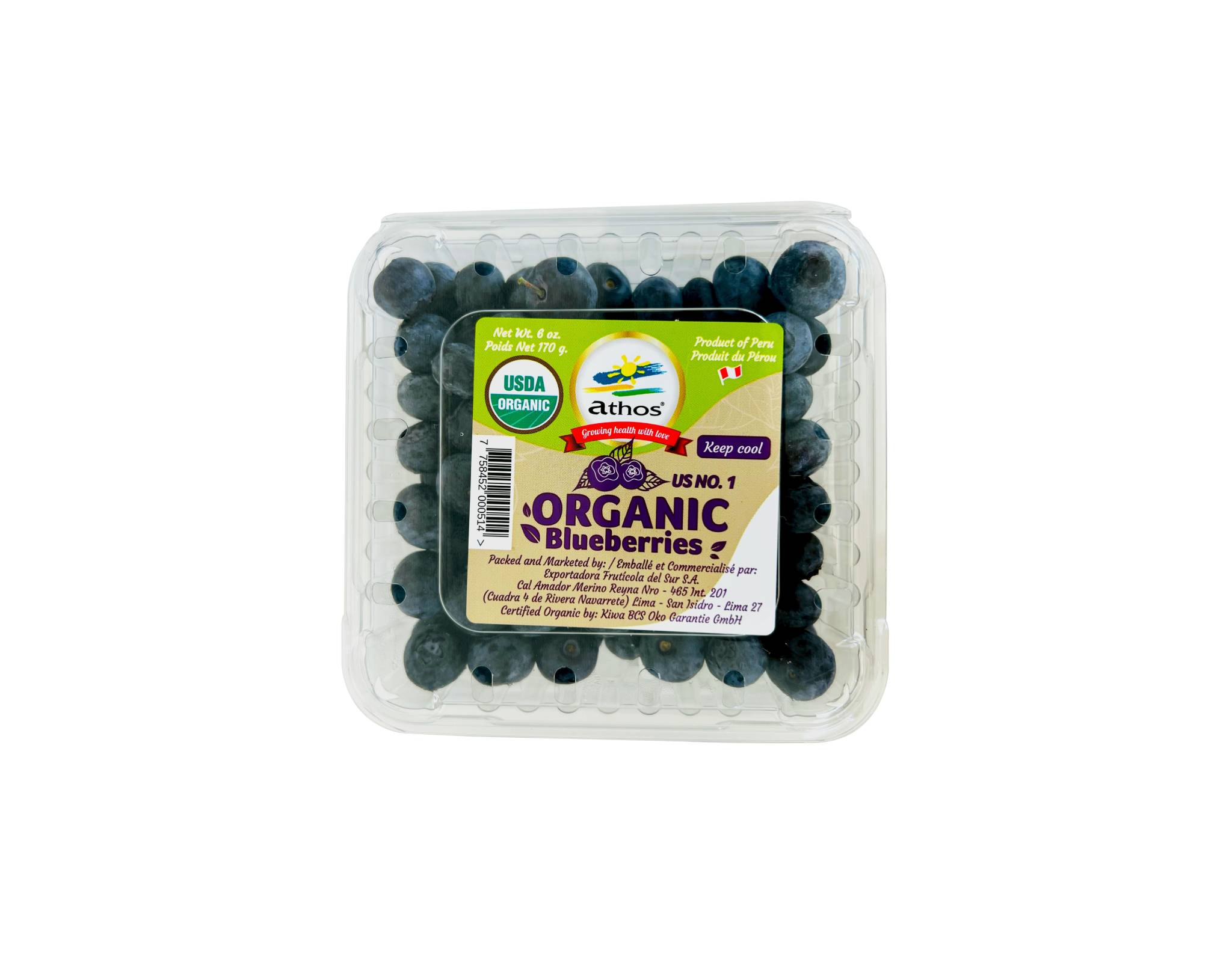 Peru Organic Blueberries | myaeon2go