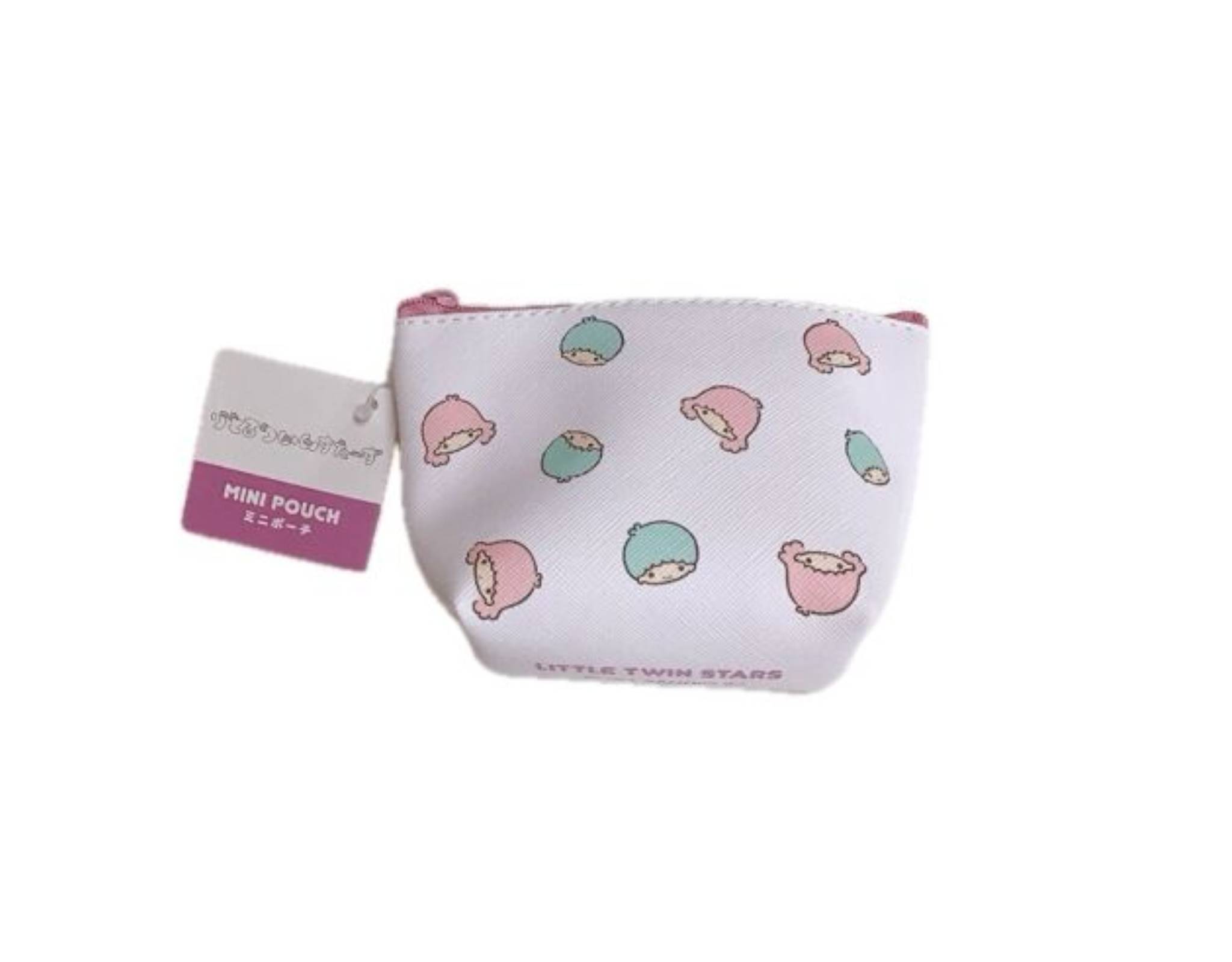 Daiso Sanrio Mini Pouch Boat Shape Kikilala Lettering | myaeon2go