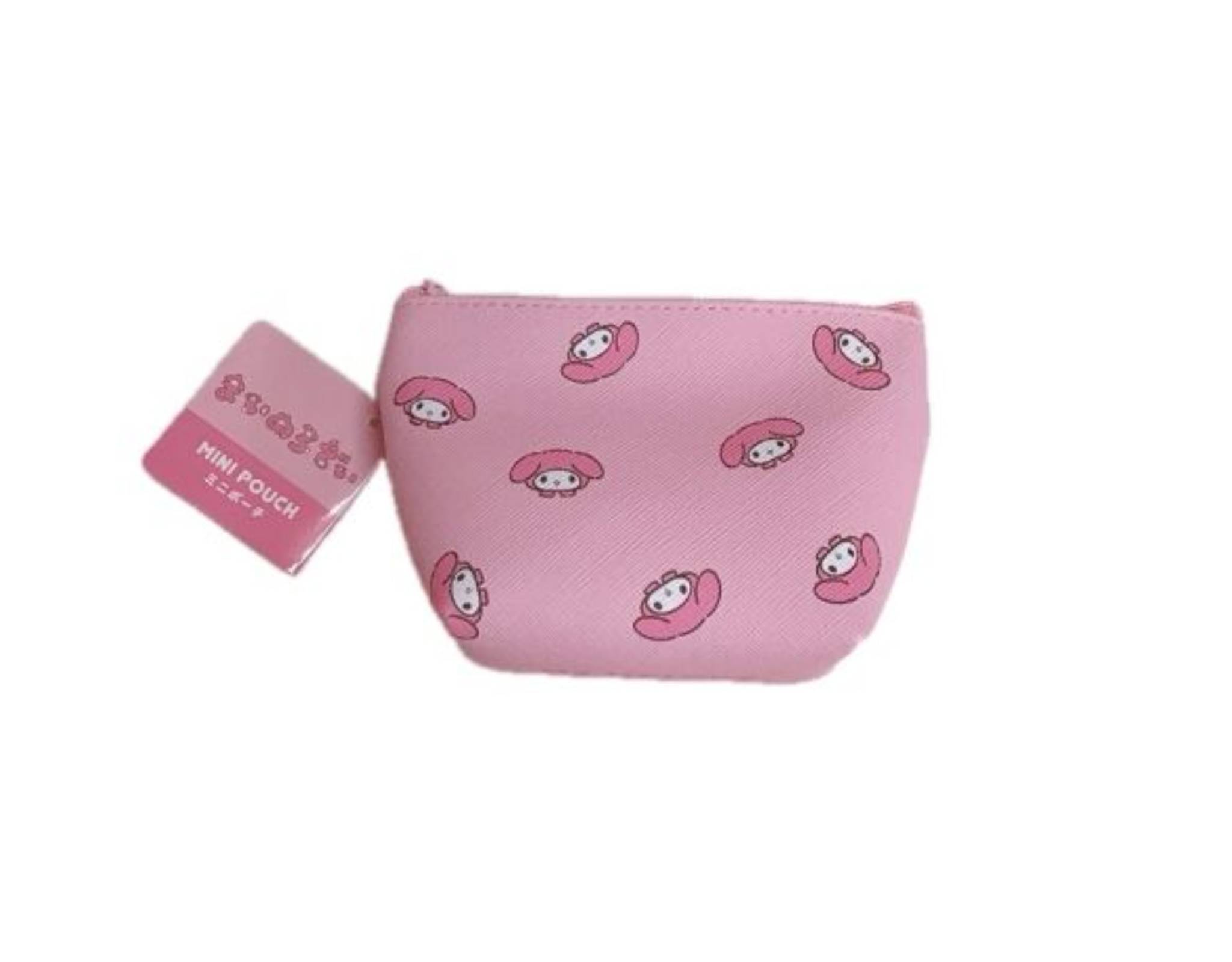 Daiso Sanrio Mini Pouch Boat Shape My Melody Lettering | myaeon2go