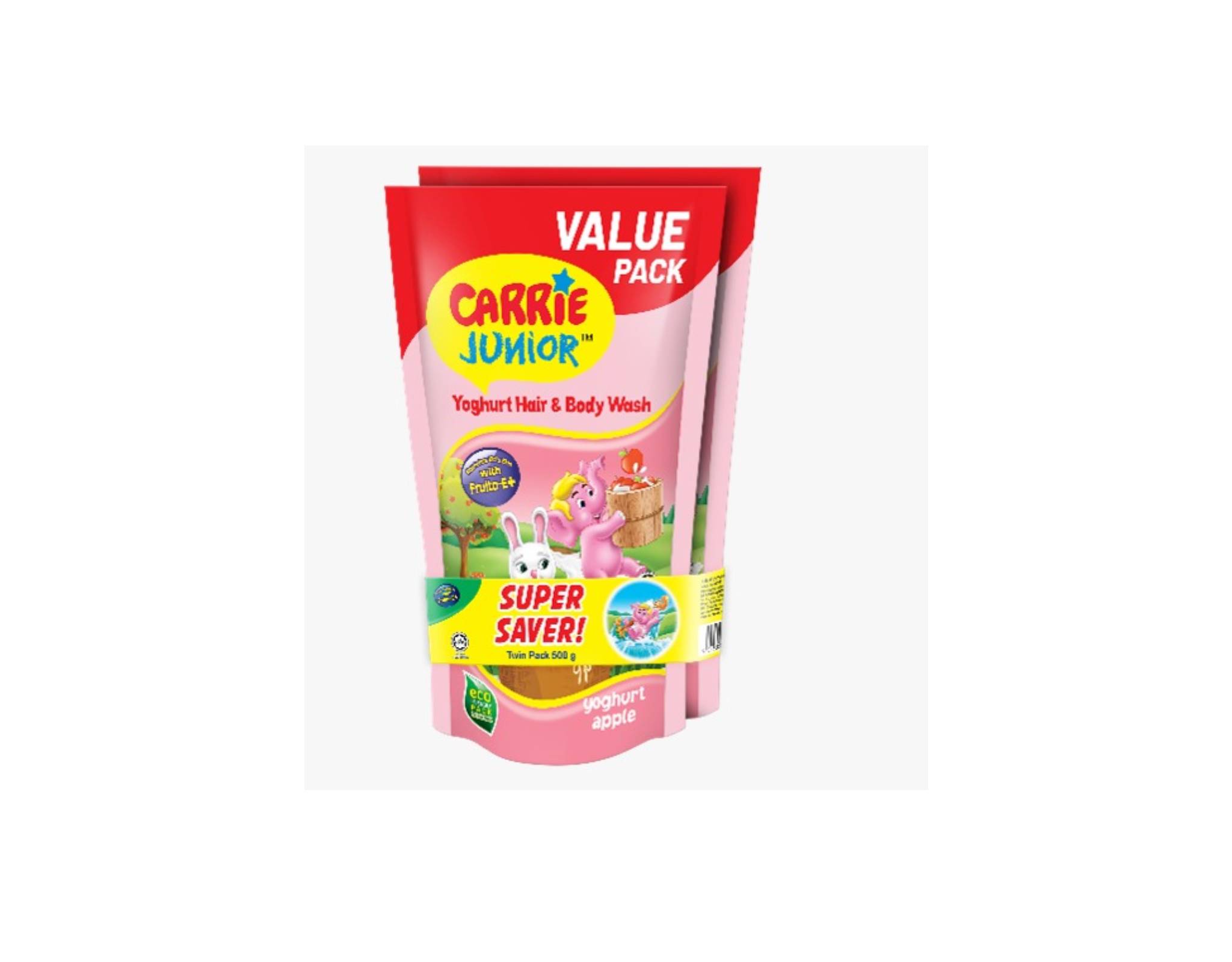 Carrie Junior Junior Hair & Body Wash Yogurt Apple Refill | myaeon2go