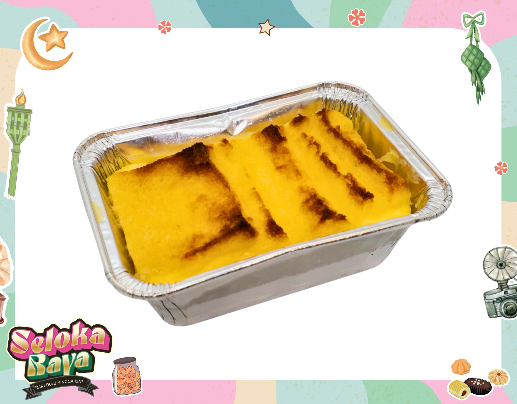 [AVAILABLE AFTER 12PM] Rich Bread Pudding | myaeon2go