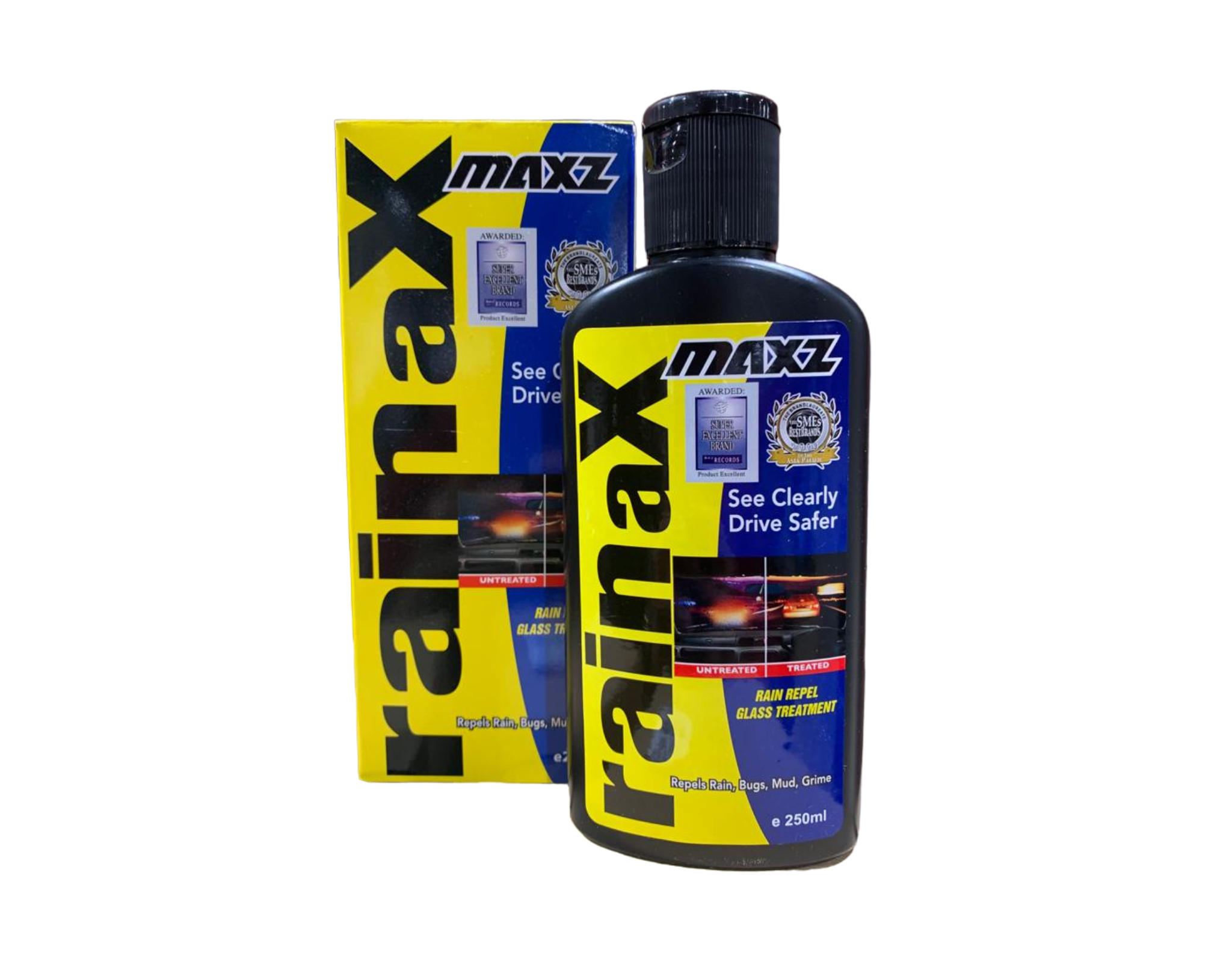 Maxz Rainax Rain Repel Glass Treatment | myaeon2go