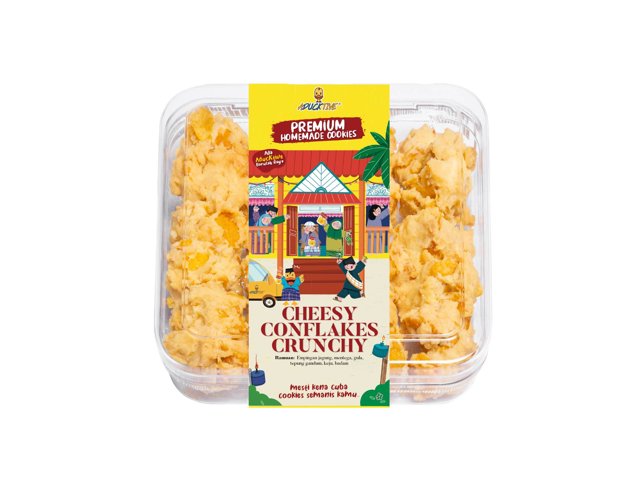 Aducktive Cheesey Crunchy Cornflakes | myaeon2go