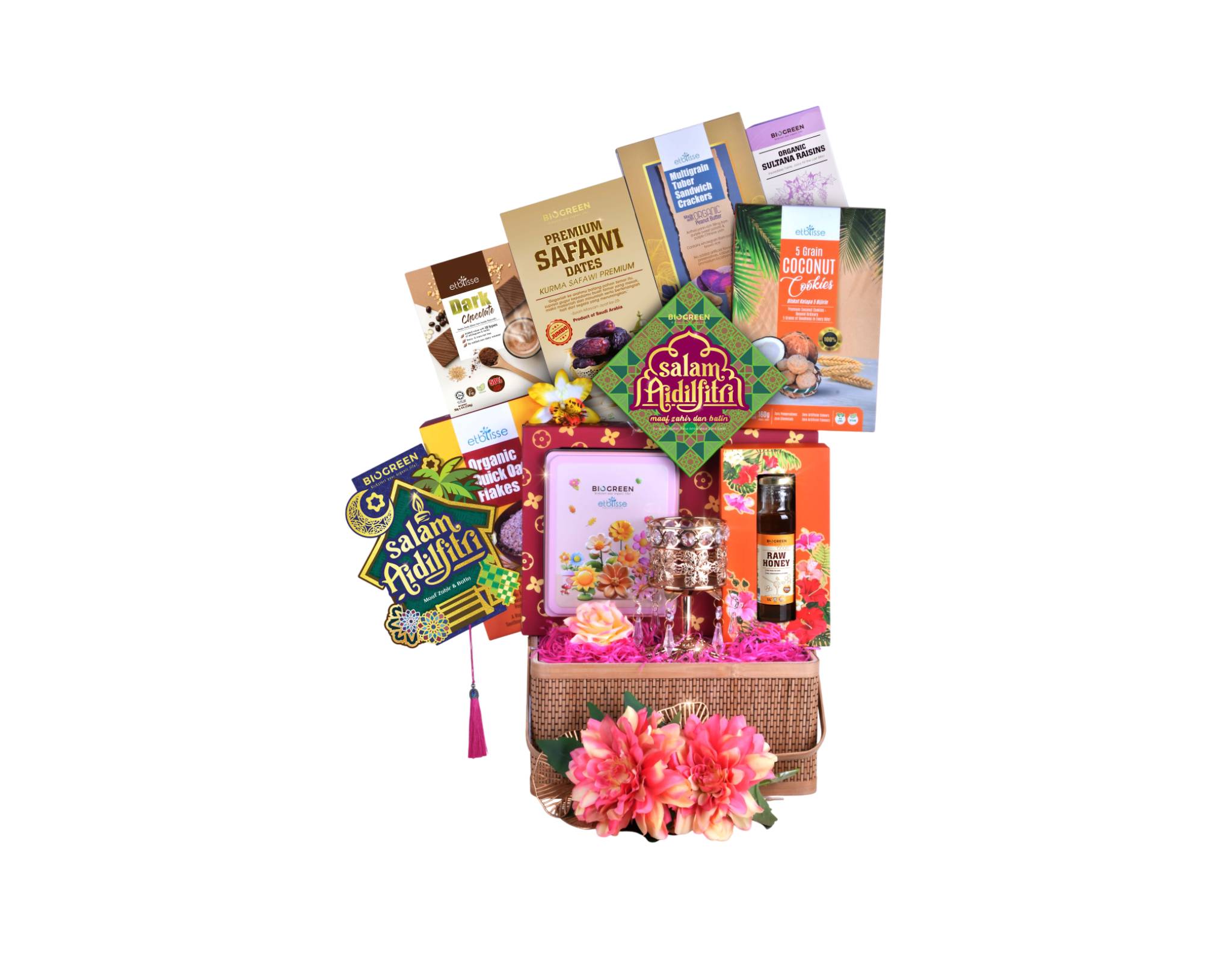 Biogreen Hari Raya Basket Hamper RM269 | myaeon2go