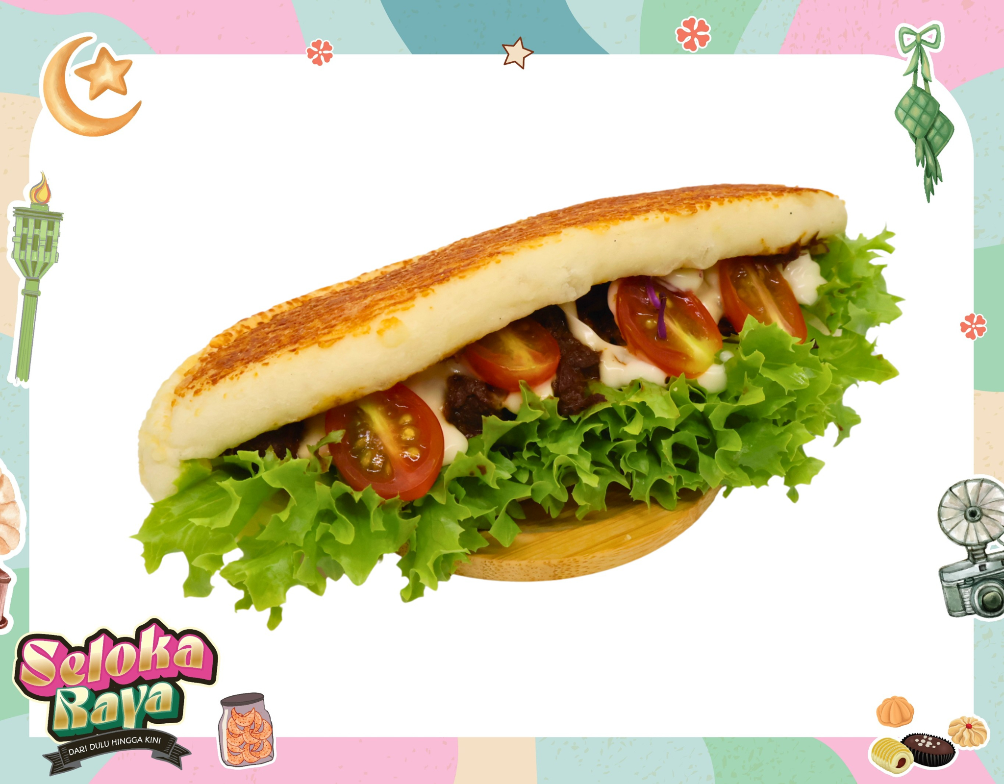 [AVAILABLE AFTER 12PM] Roti Rendang Tok | myaeon2go