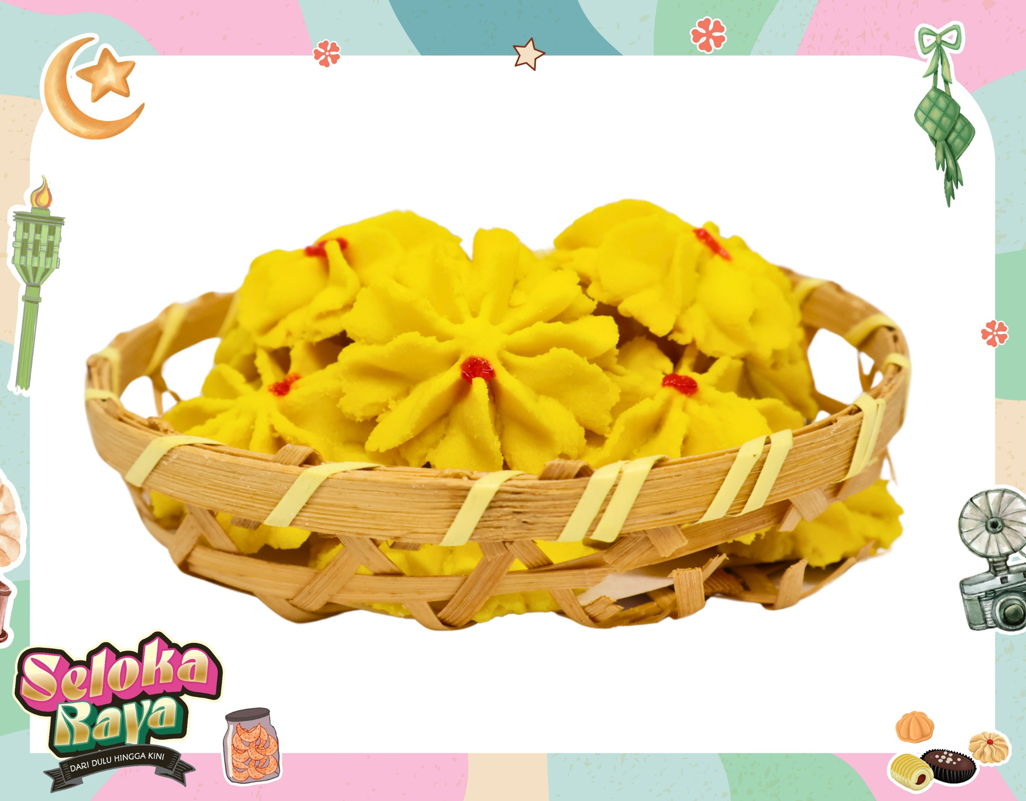 Biskut Semperit Berbentuk Bunga | myaeon2go