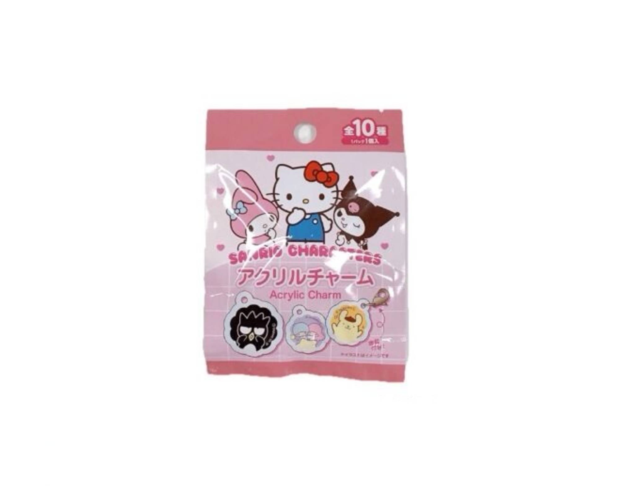 Daiso [SELECTED RANDOMLY] Sanrio BP Acrylic Mini Charm Characters ...