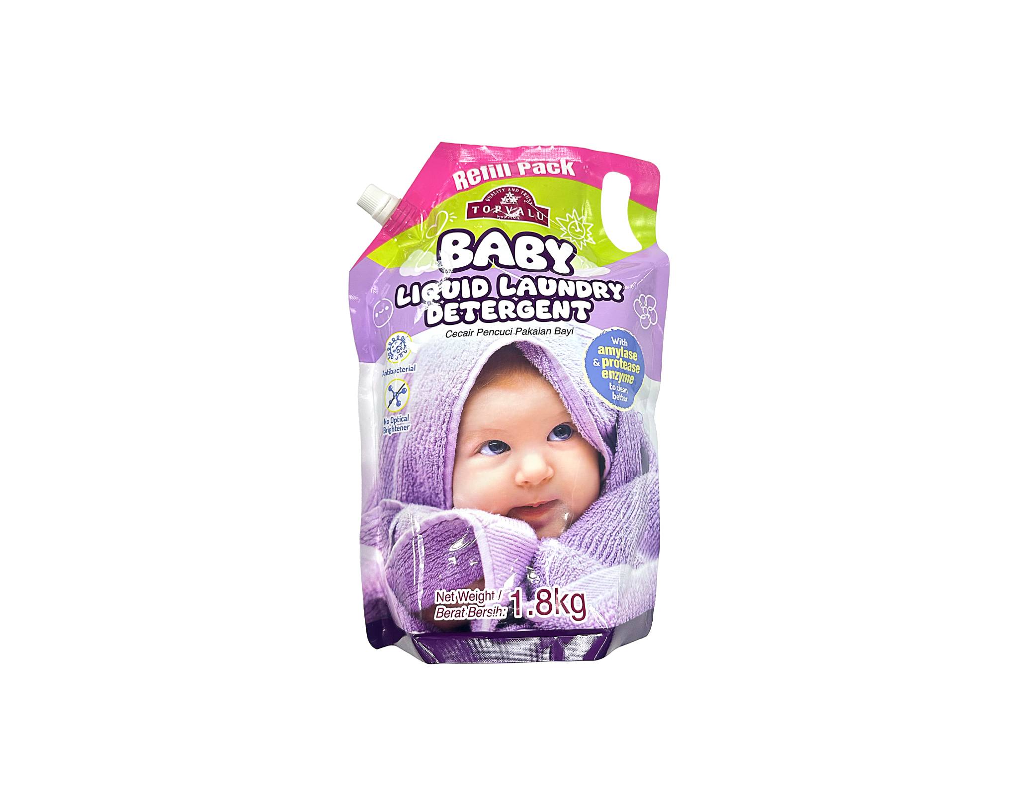 TOPVALU Baby Liquid Detergent Refill | myaeon2go