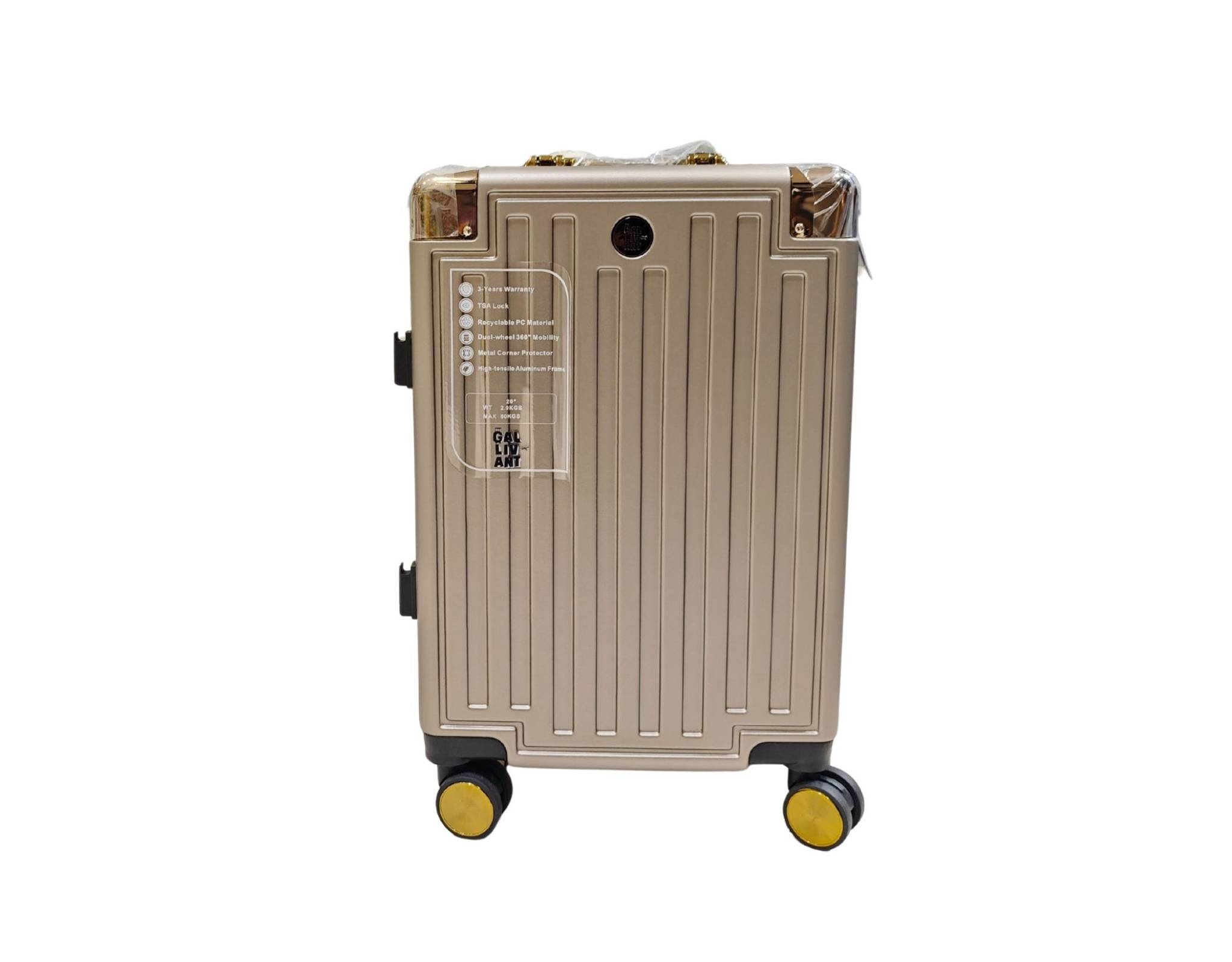 Gallivant PC Luggage 20" Marigold | myaeon2go