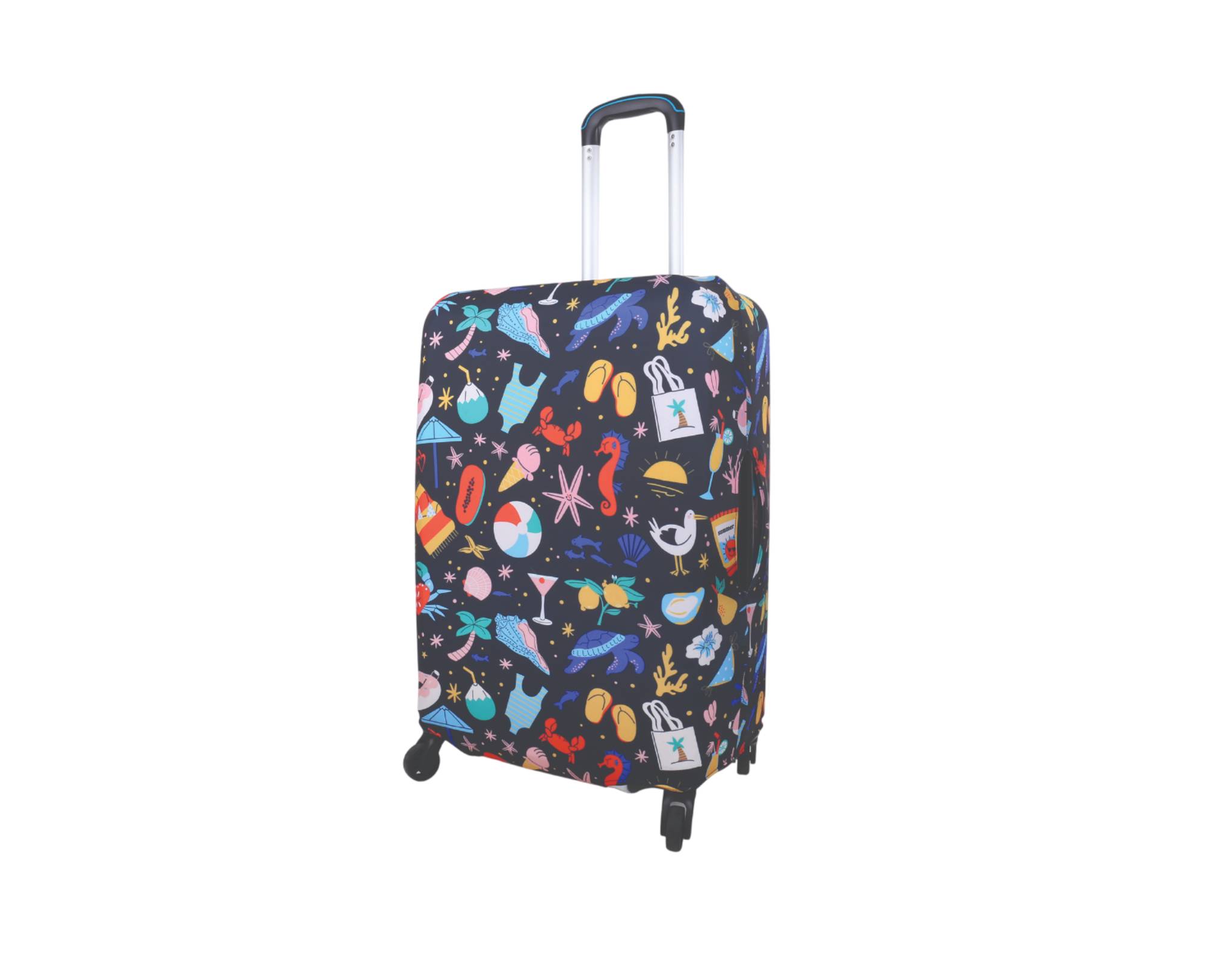 Gallivant Luggage Cover Beach Print - L | myaeon2go
