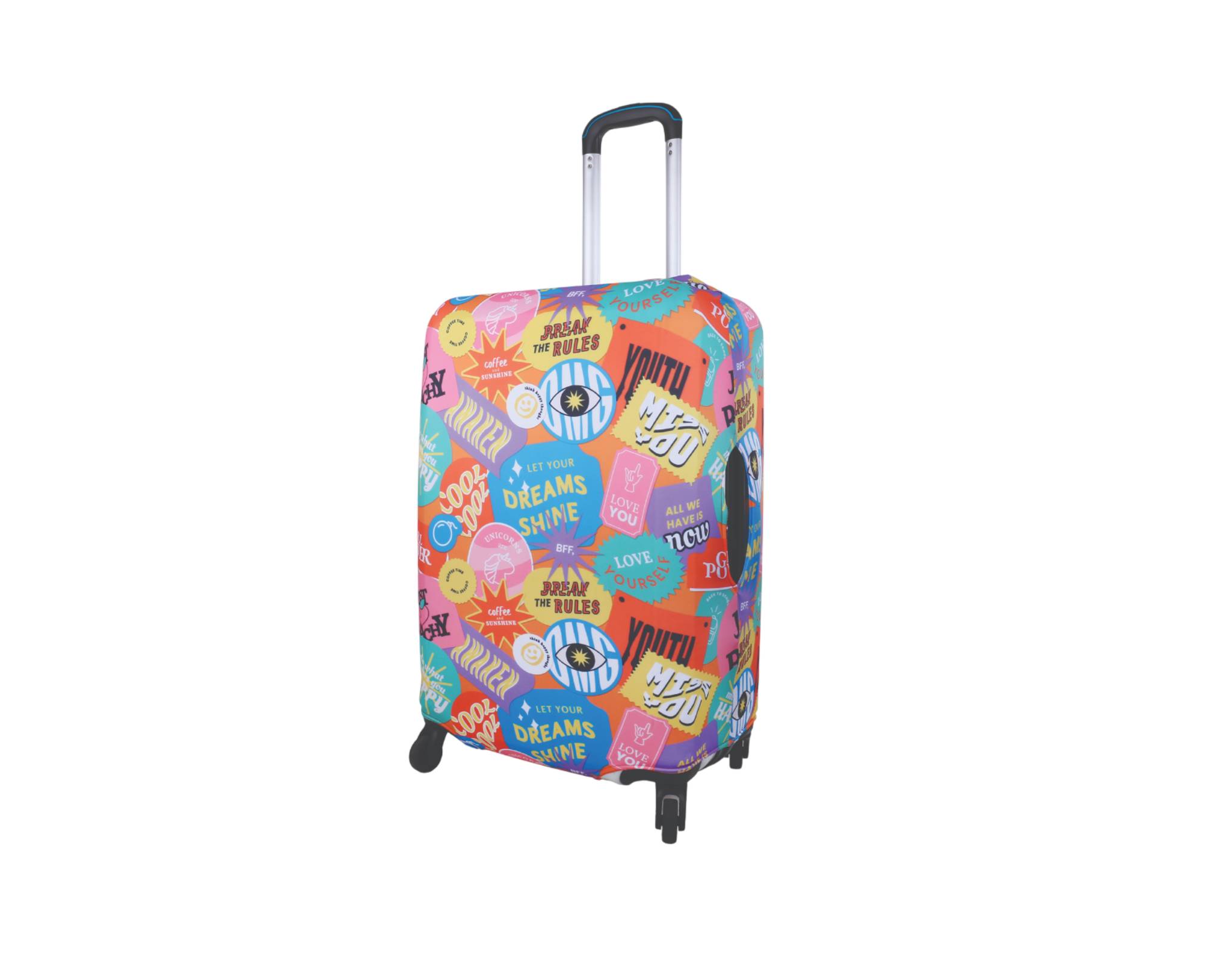 Gallivant Luggage Cover Colorful Print - L | myaeon2go