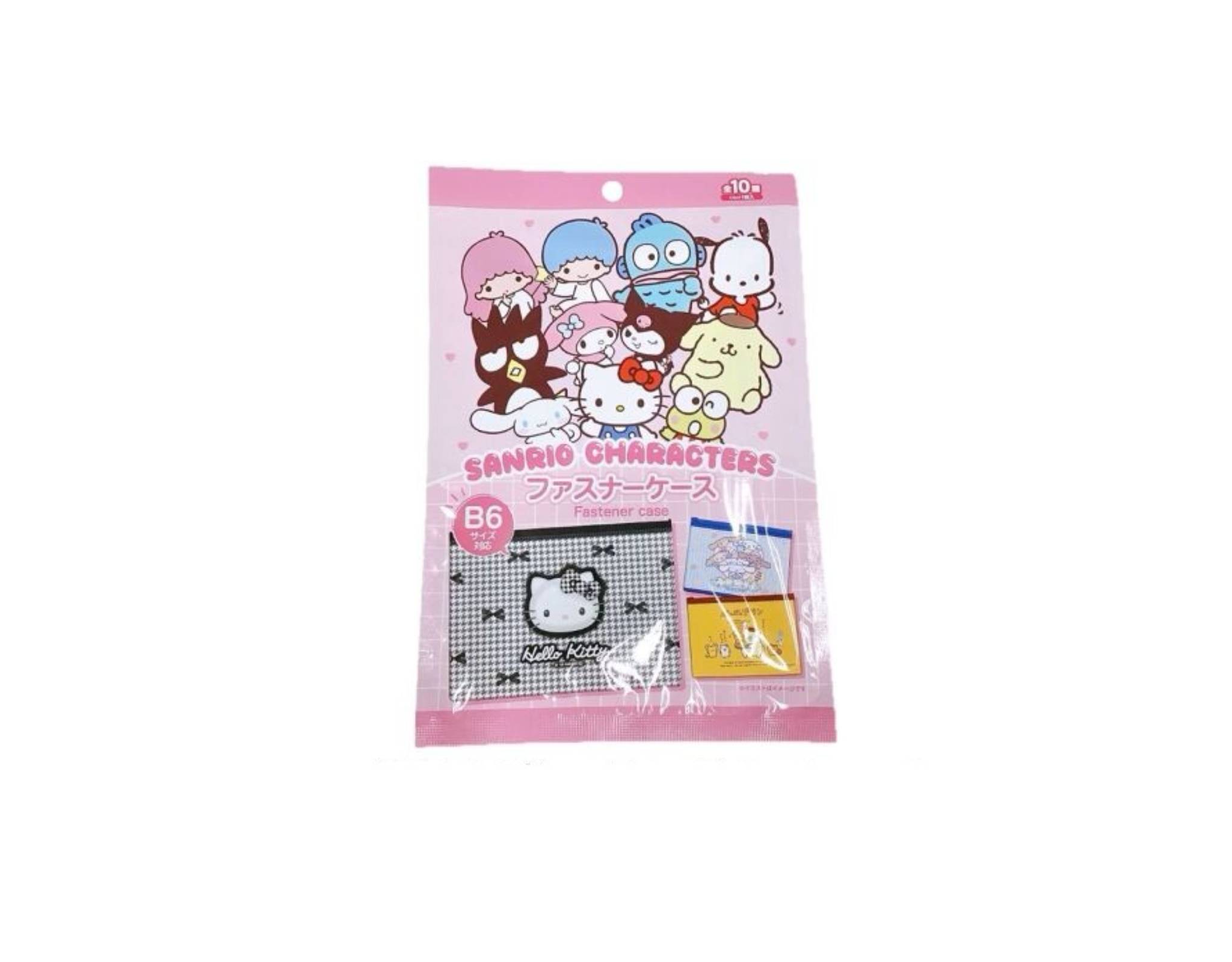 Daiso Sanrio Case With Zipper B6 Characters Standard Blind Pack Random ...