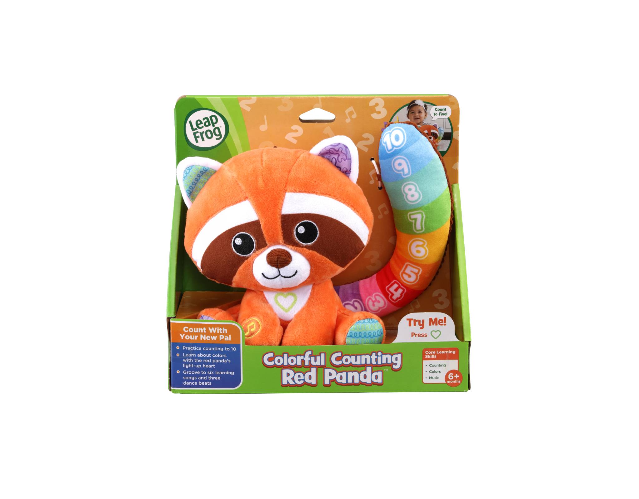 Leapfrog Colorful Counting Red Panda | myaeon2go