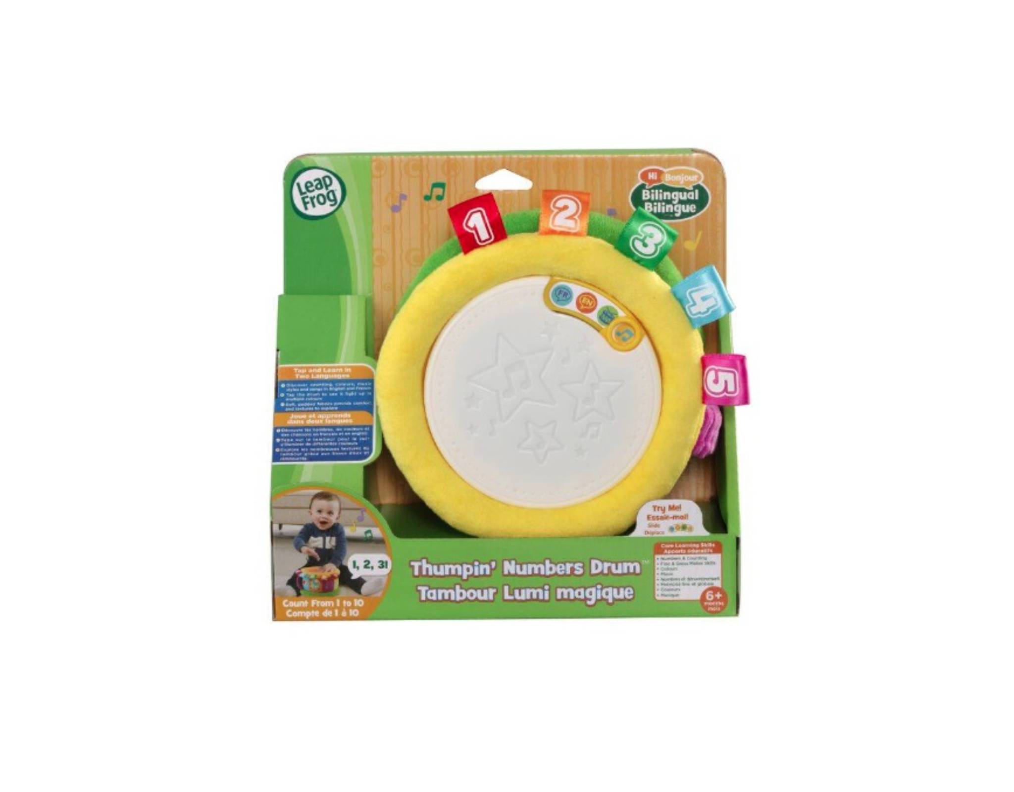 Leapfrog Learn & Groove Thumpin Numbers Drum | myaeon2go