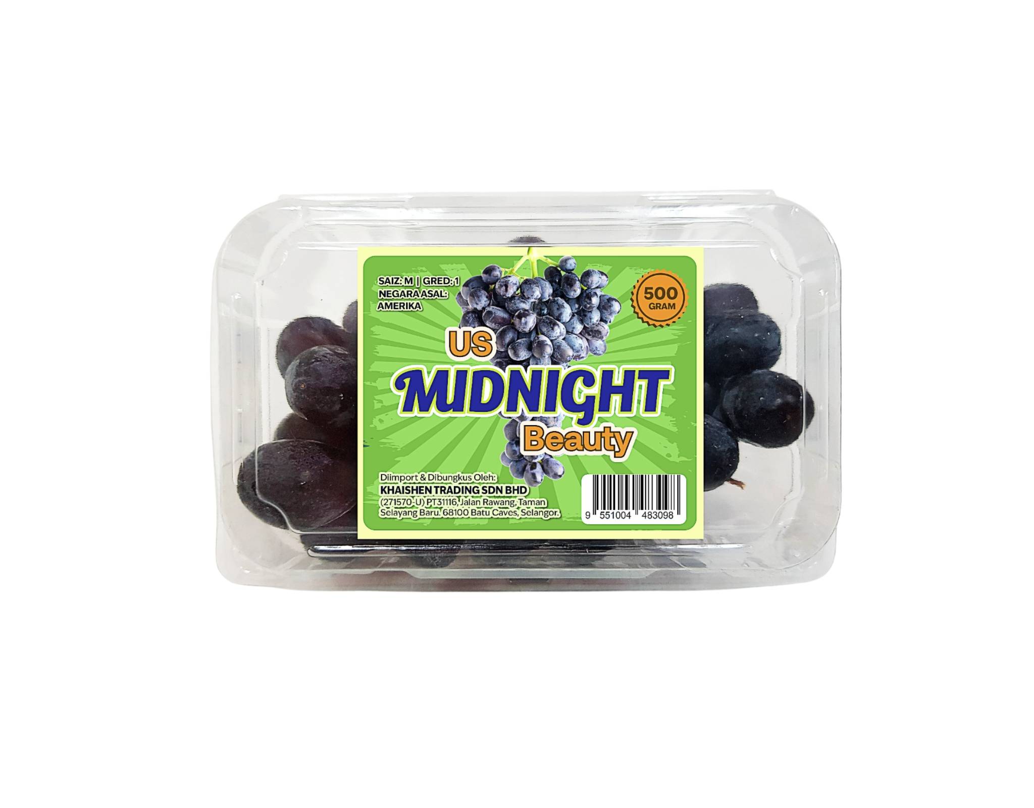US Midnight Beauty Black Seedless Grapes | myaeon2go