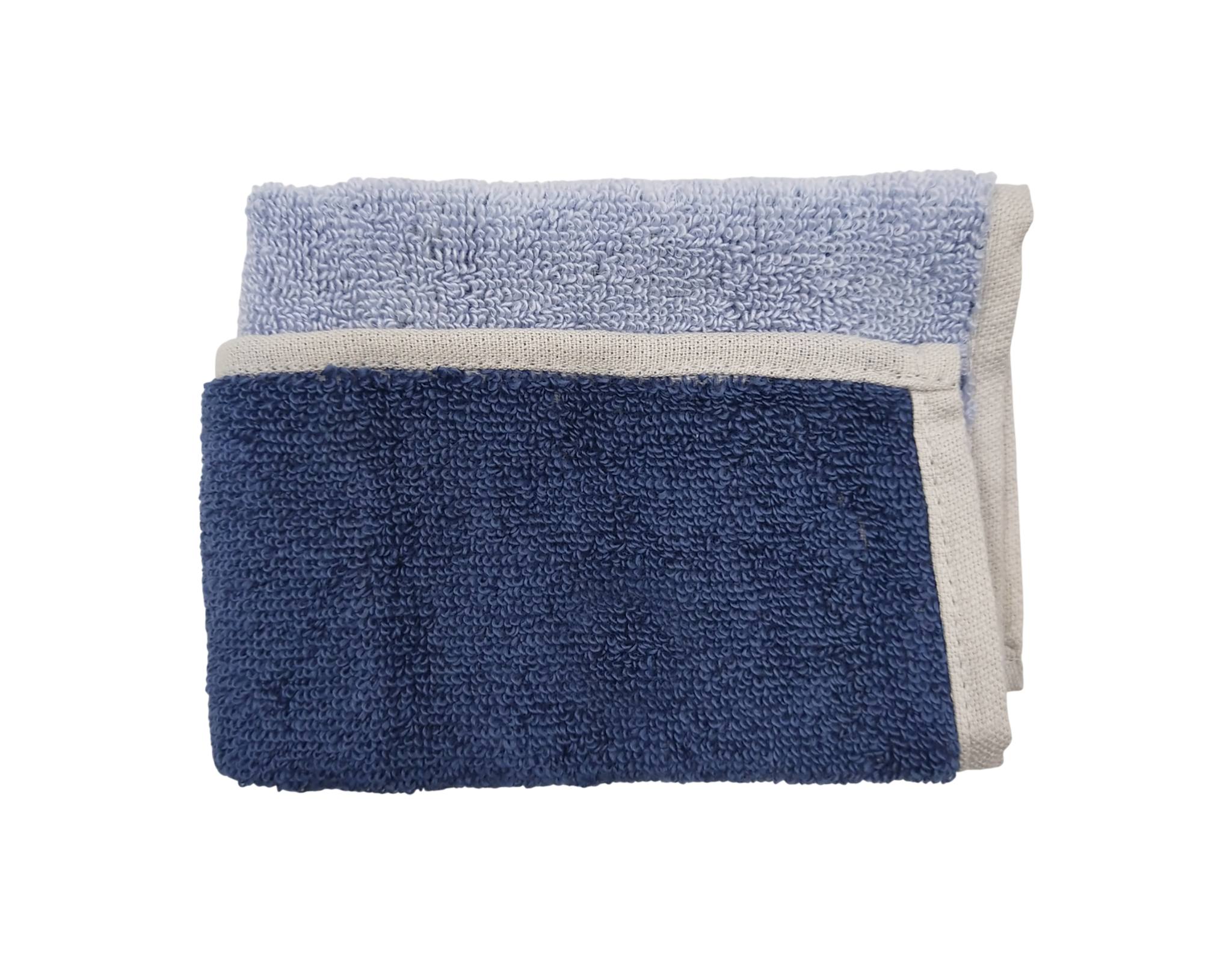 Home Coordy Dual Color Hand Towel Blue | myaeon2go