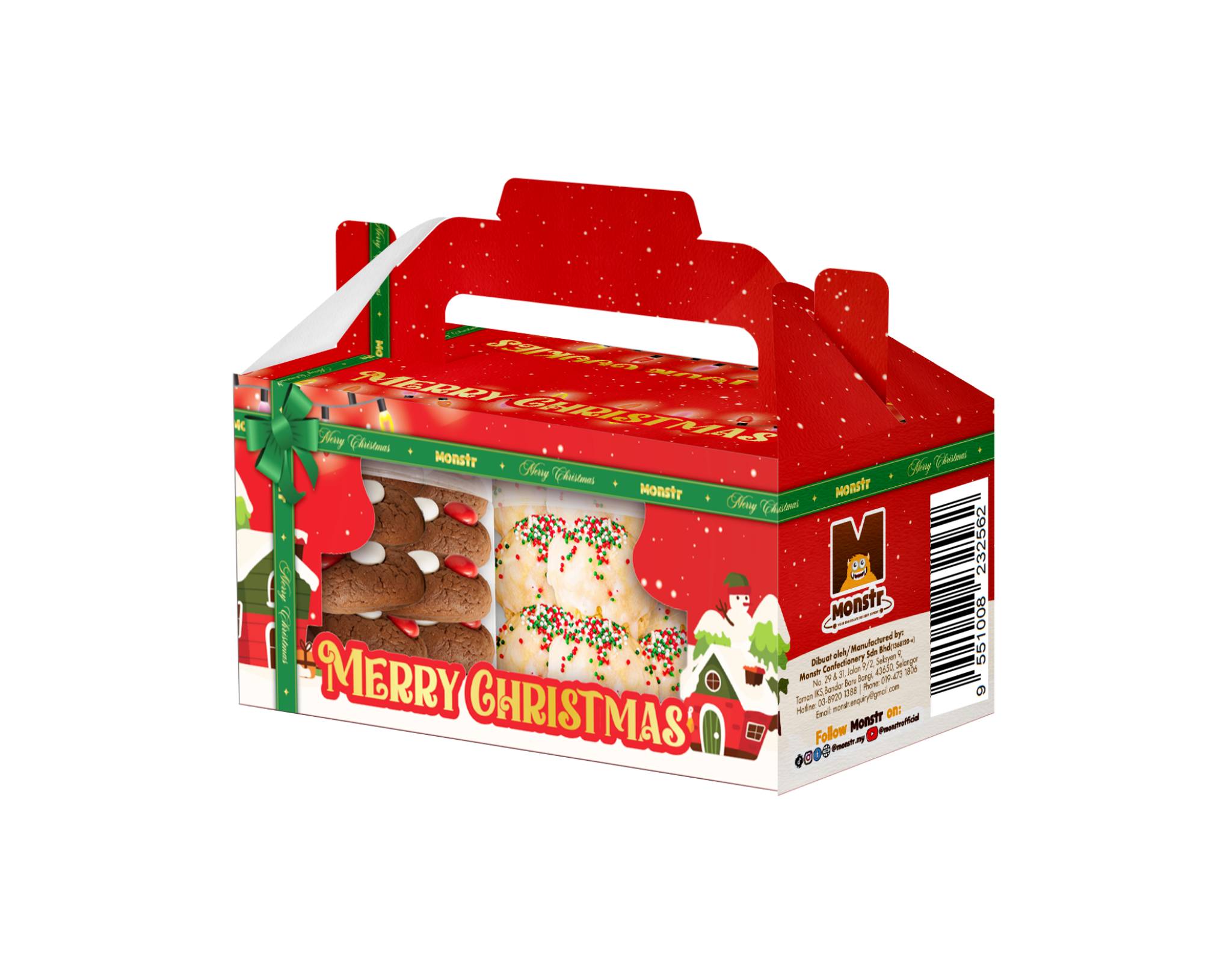Monstr Merry Christmas Munch Combo | myaeon2go