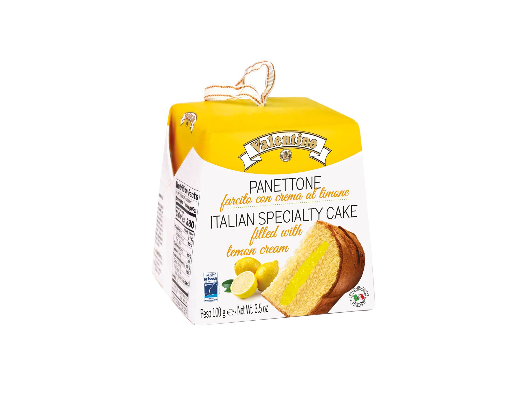 Valentino Mini Panettone Filled With Lemon Cream | myaeon2go