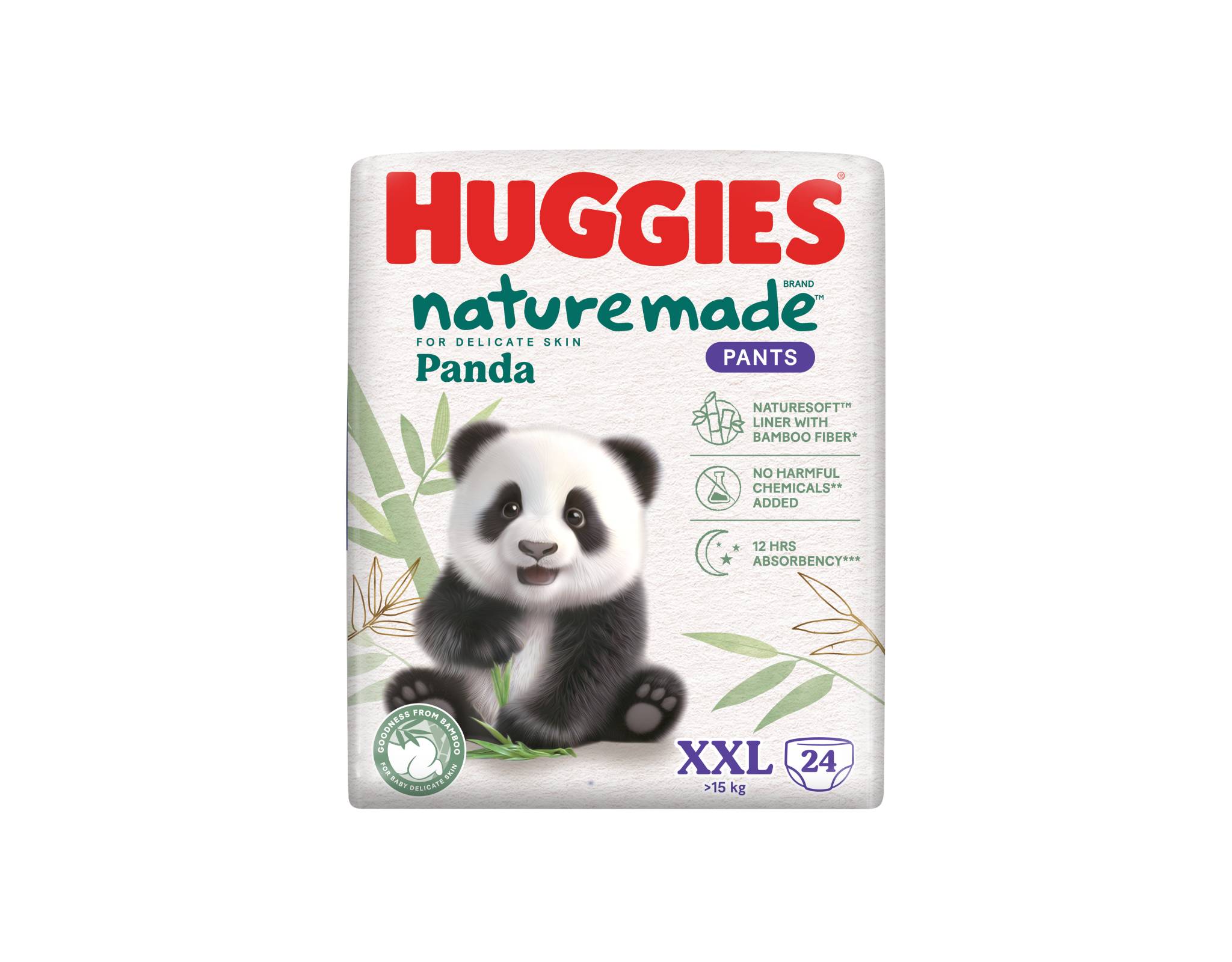 Huggies Naturemade Panda Pants XXL24 | myaeon2go