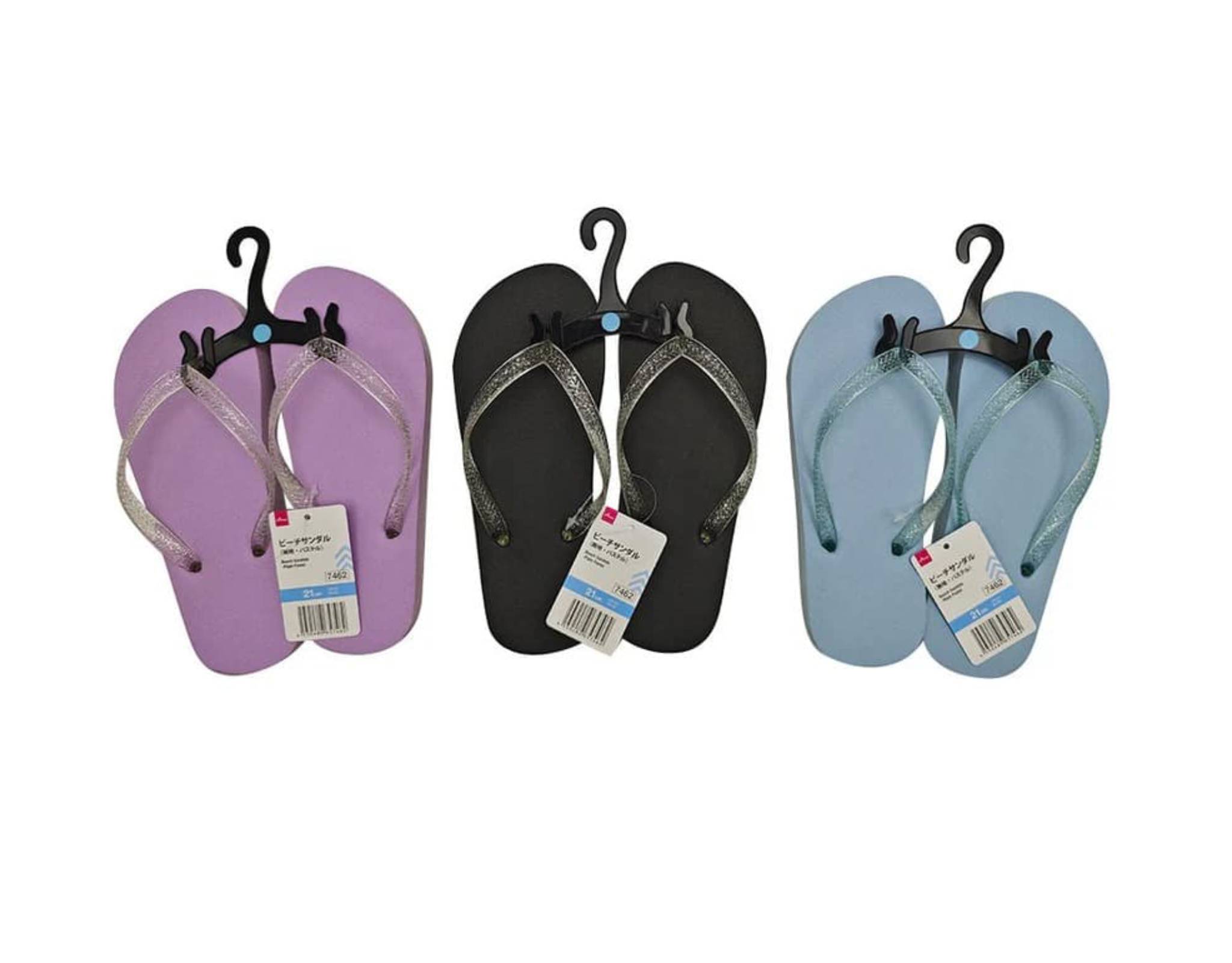 Daiso [SELECTED RANDOMLY] Beach Sandals Plain Pastel | myaeon2go