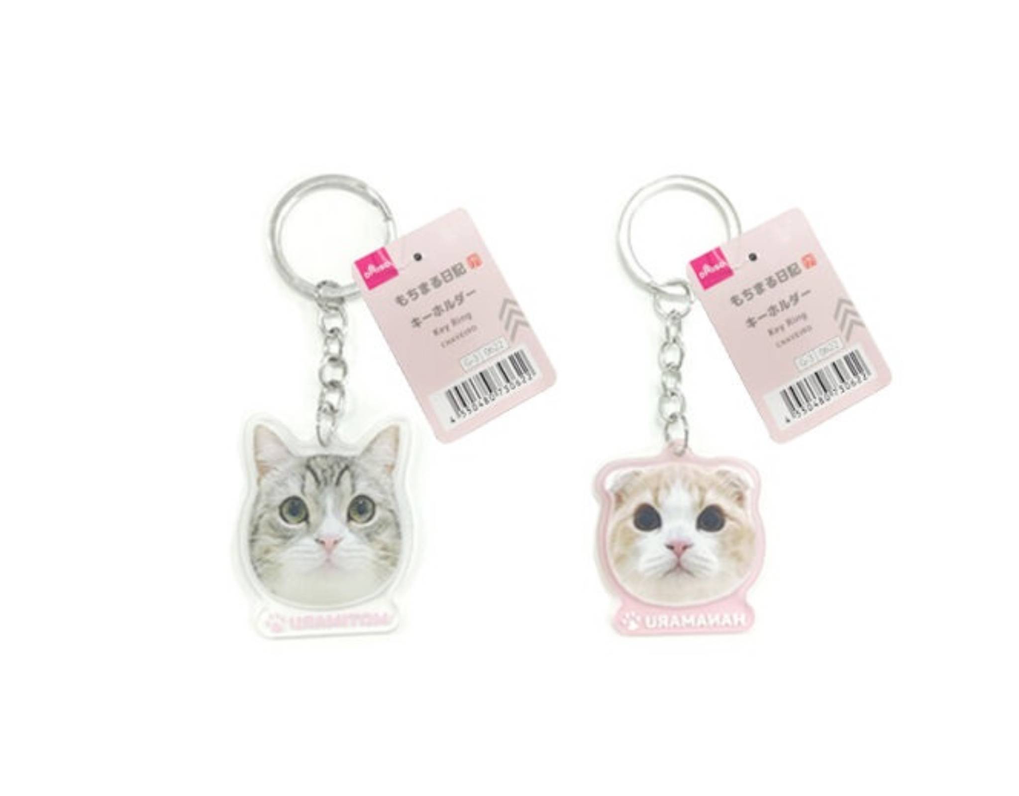 Daiso [SELECTED RANDOMLY] Key Ring Motimaru Diary | myaeon2go
