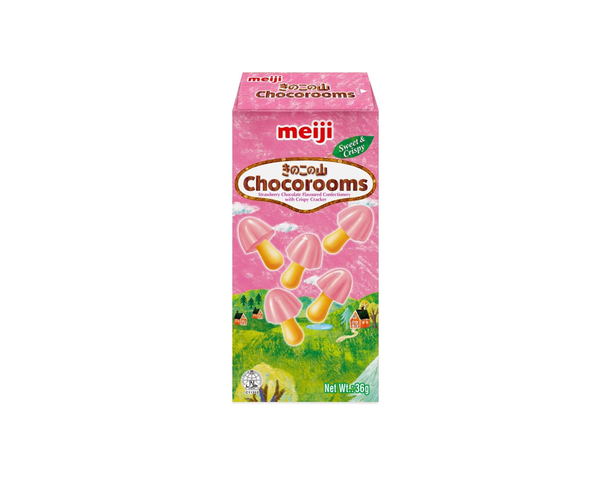 Meiji Chocorooms Strawberry | myaeon2go