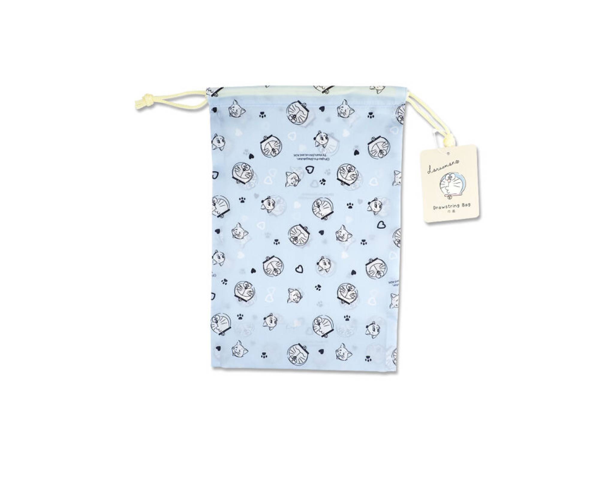Daiso Doraemon Drawstring Purse | myaeon2go