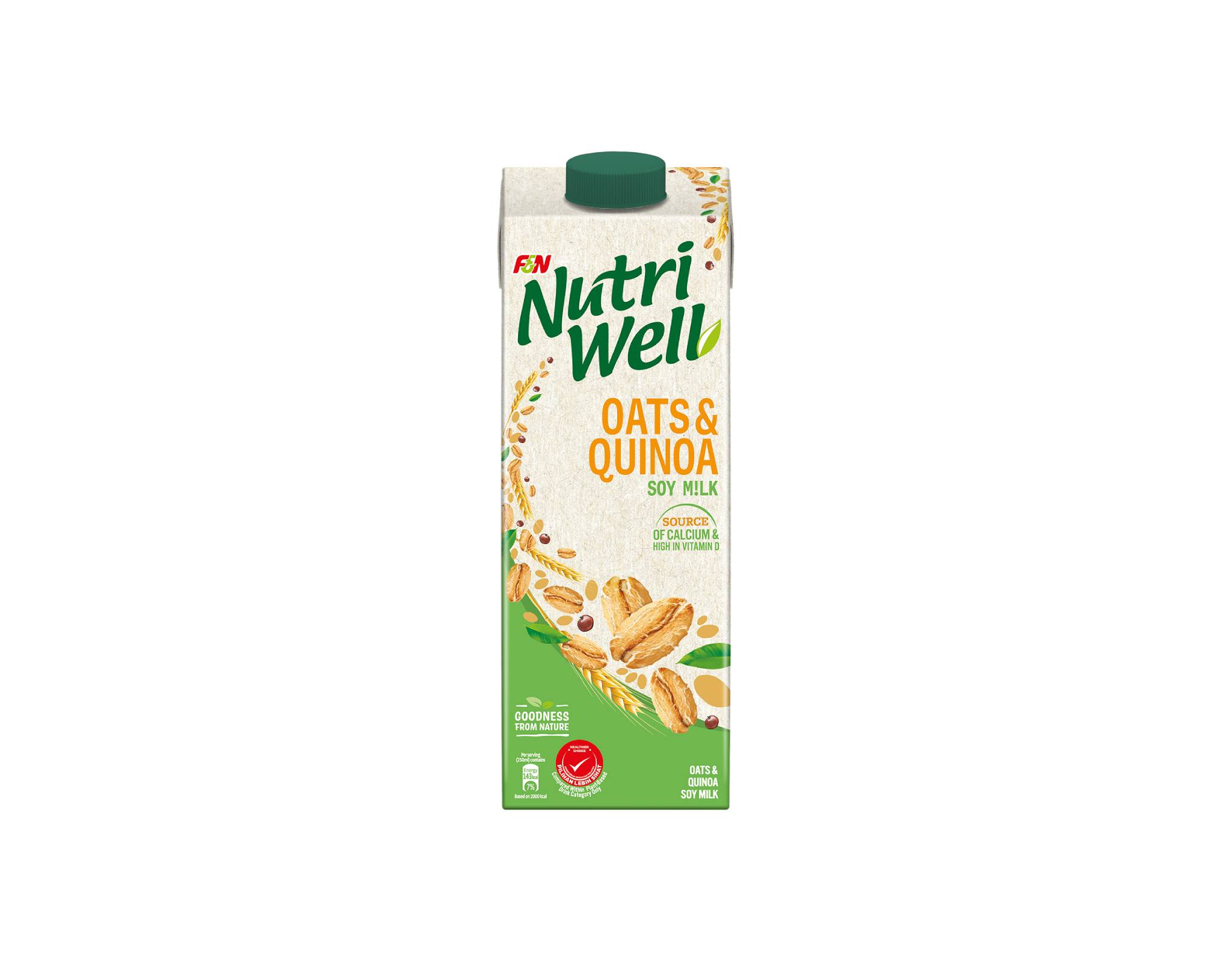 Nutriwell Oats & Quinoa Soy Milk | myaeon2go