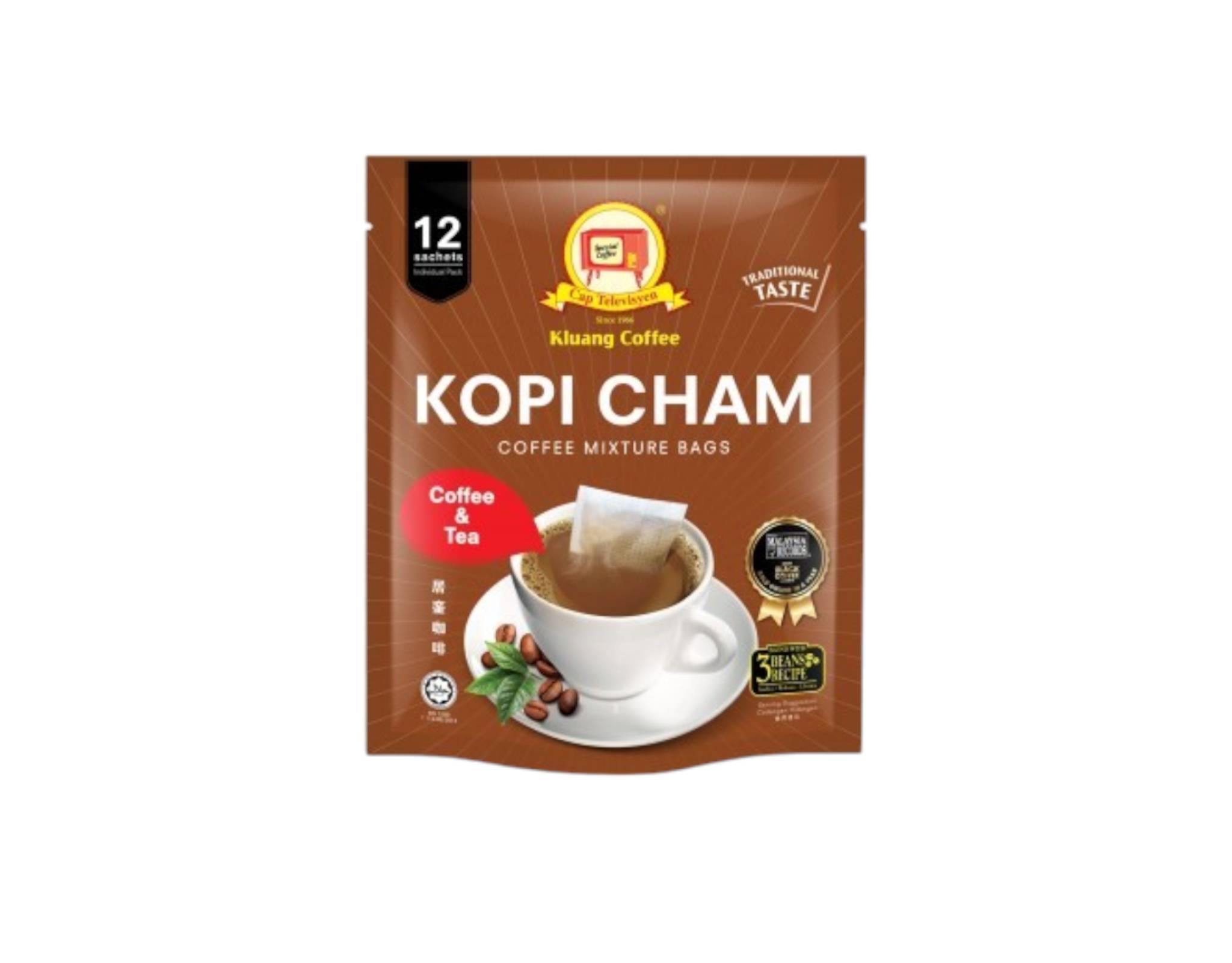 Cap Televisyen Kopi Cham Teh | myaeon2go