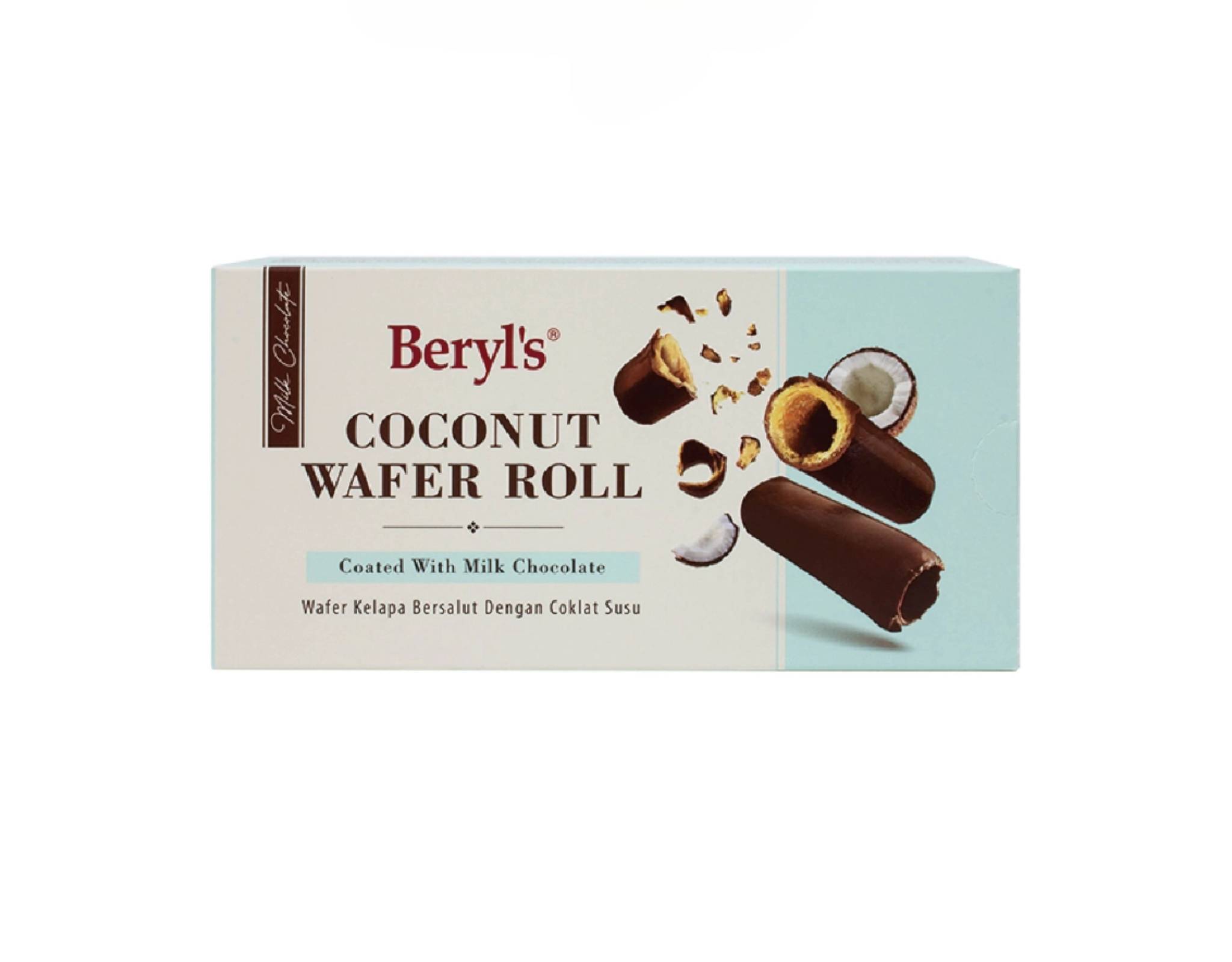 Beryl's Coconut Wafer Roll Coated With Milk Chocolate | myaeon2go