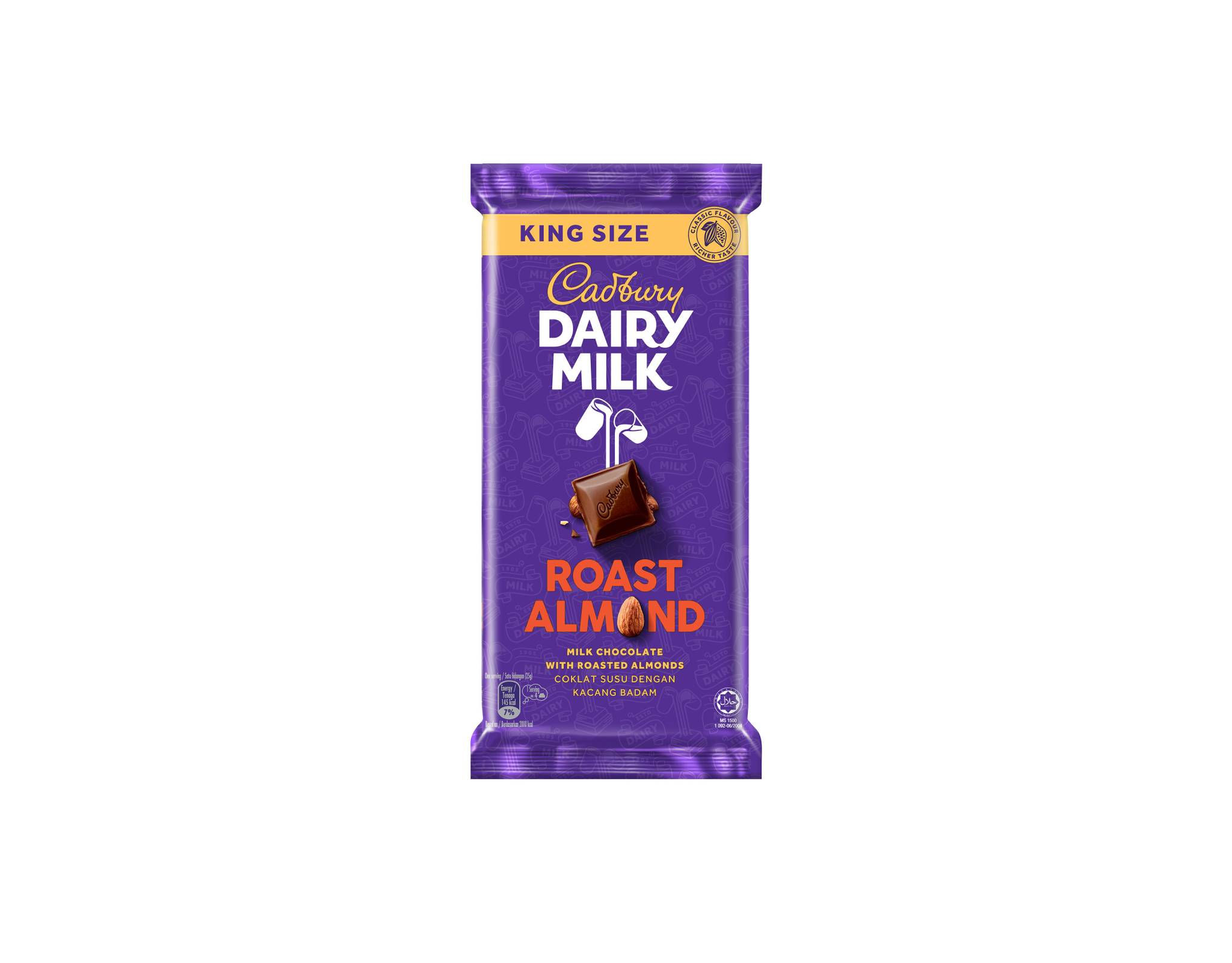 Cadbury Bar Dairy Milk Roast Almond | myaeon2go