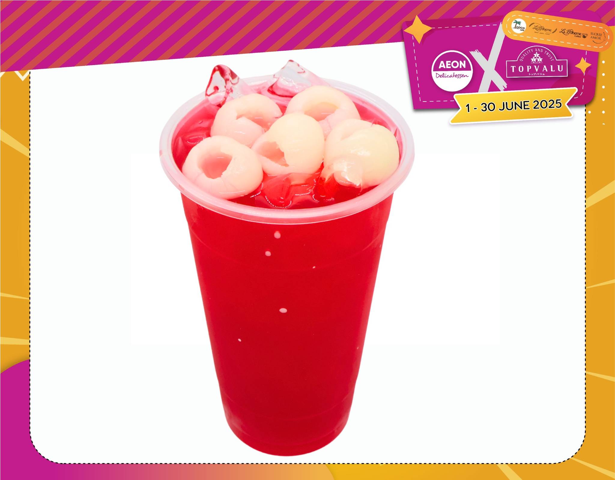 Rose Syrup With Longan Fruits Regular | myaeon2go