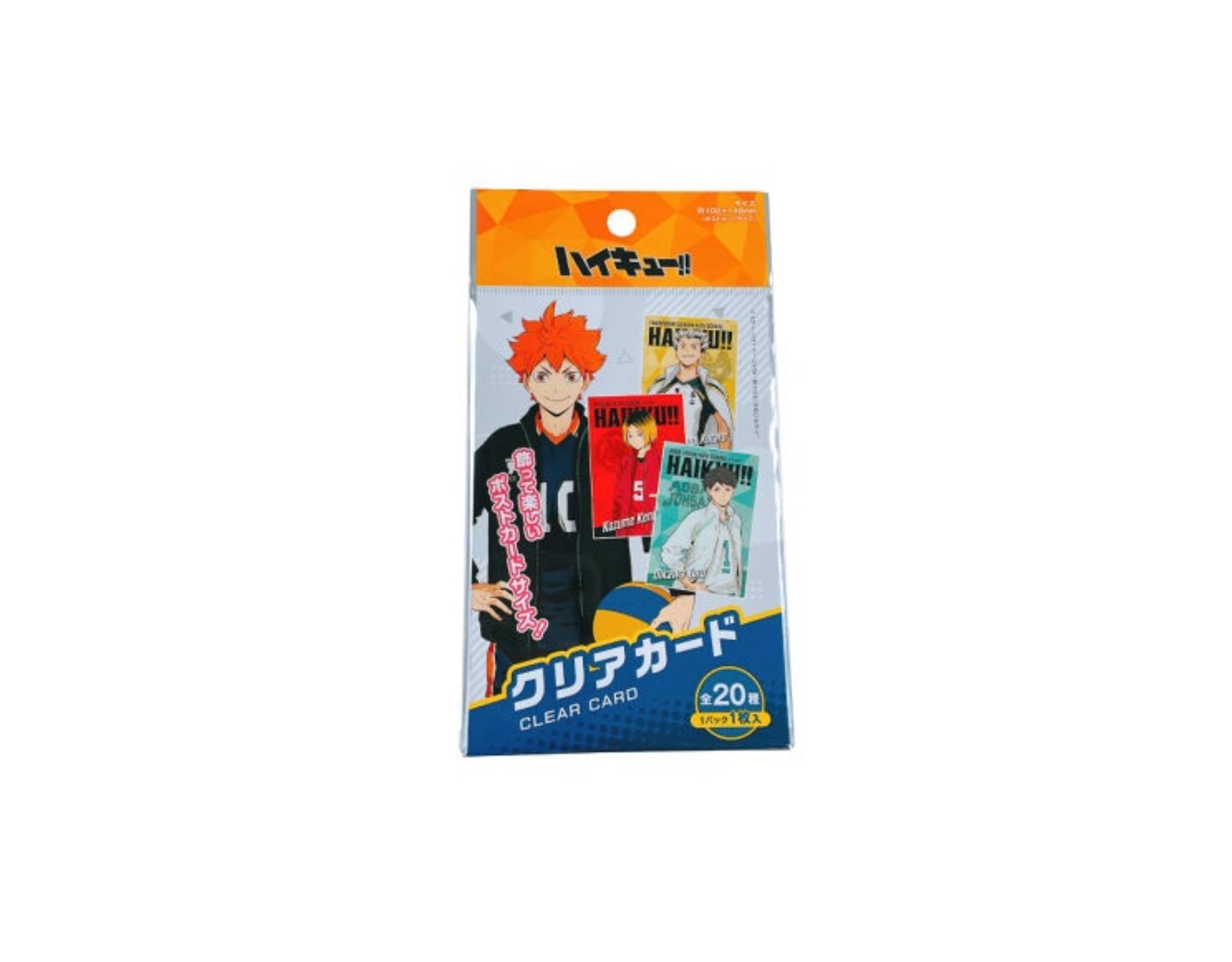 Daiso [SELECTED RANDOMLY] Haikyu!! Clear Card Postcard Size | myaeon2go